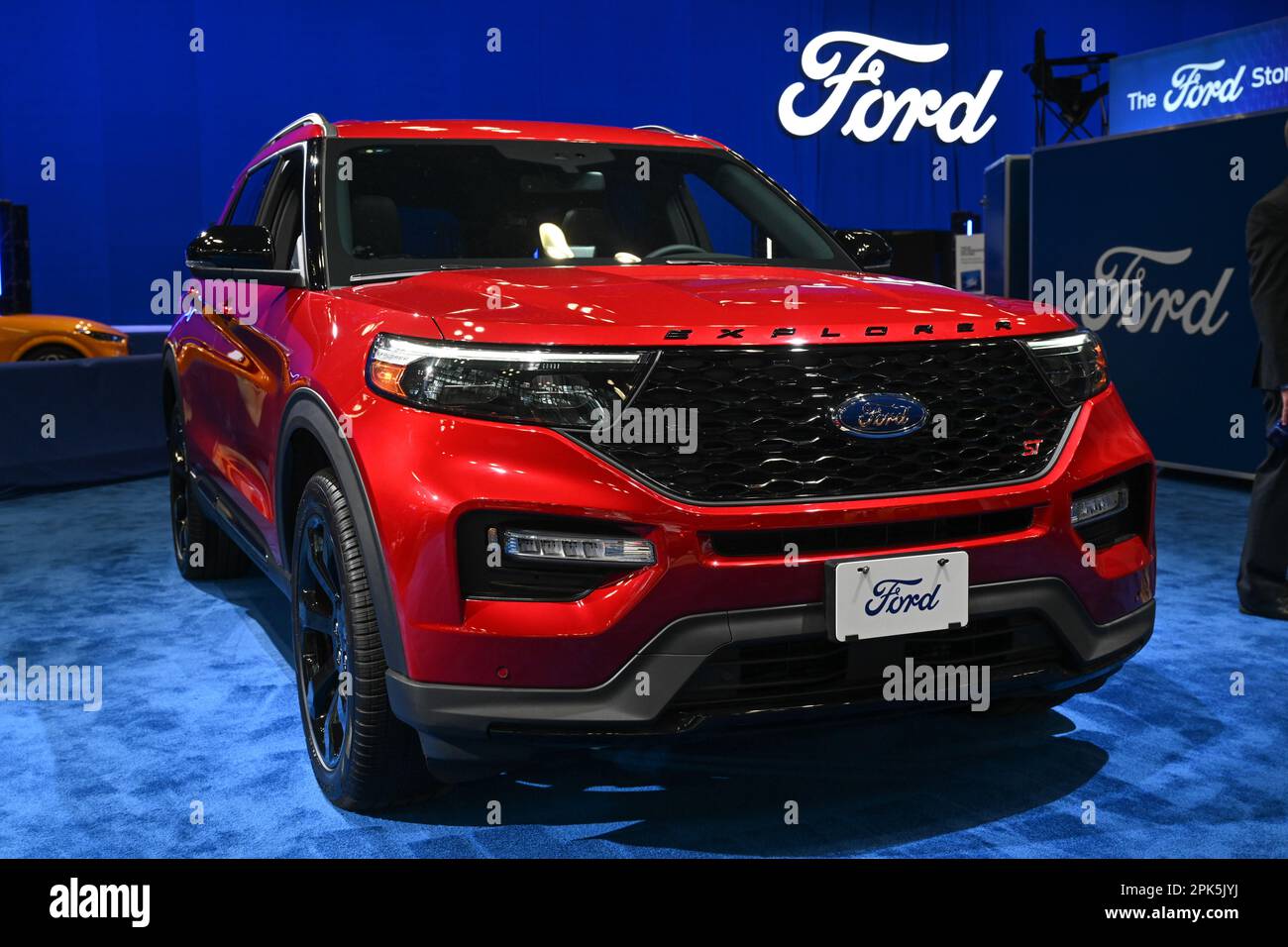 The Ford Explorer on display during the 2023 New York International ...