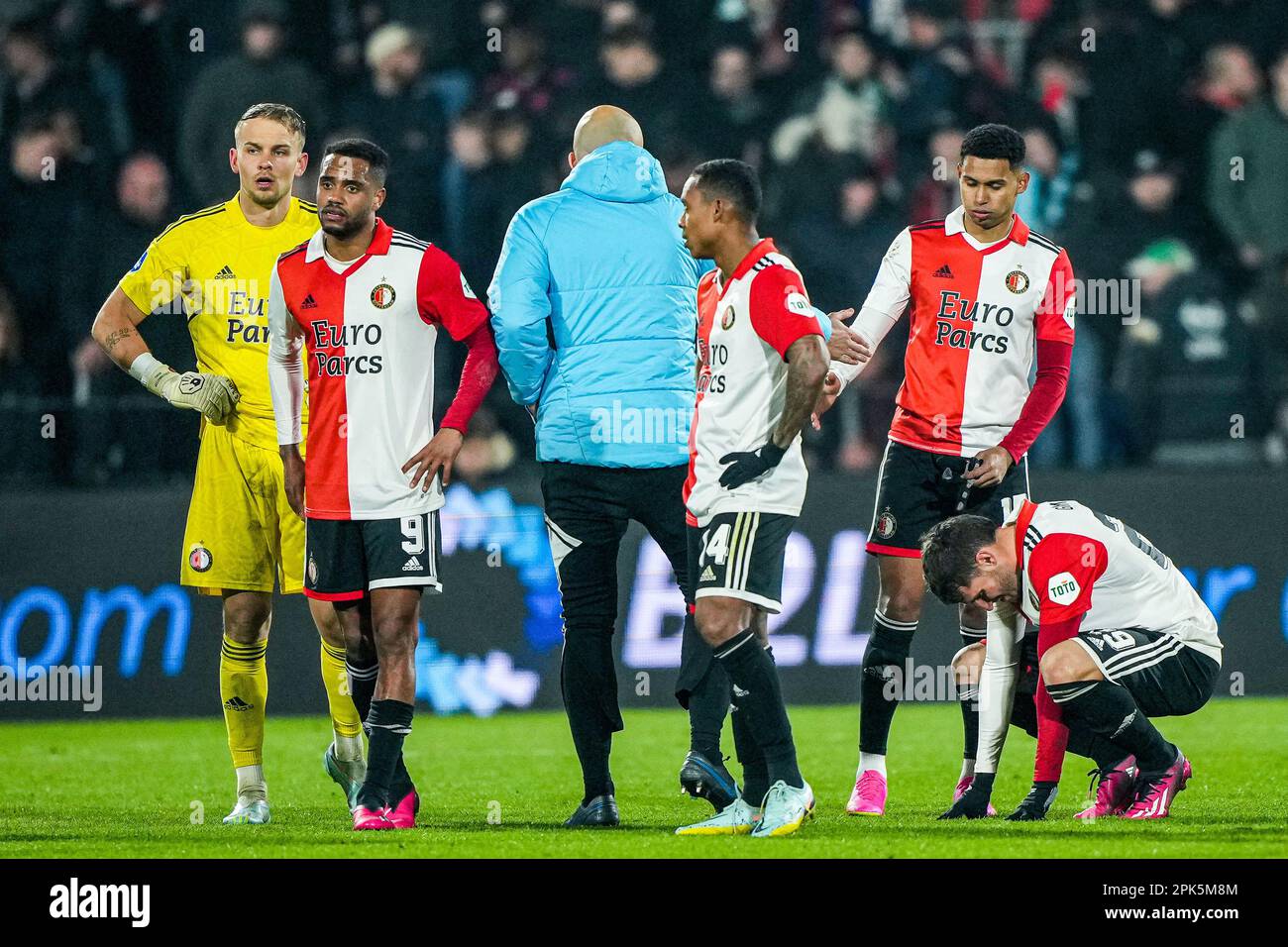Rotterdam, Netherlands - 05/04/2023, Feyenoord keeper Timon ...