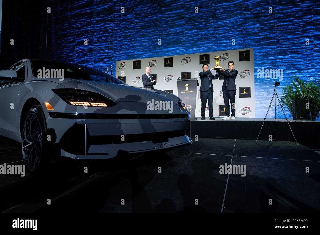 New York, USA. 05th Apr, 2023. President and CEO Hyundai North America ...