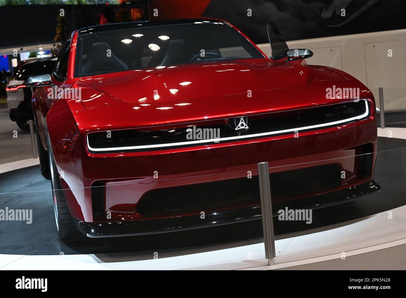 The Dodge Charger Daytona SRT Concept on display during the 2023 New York International Auto ...