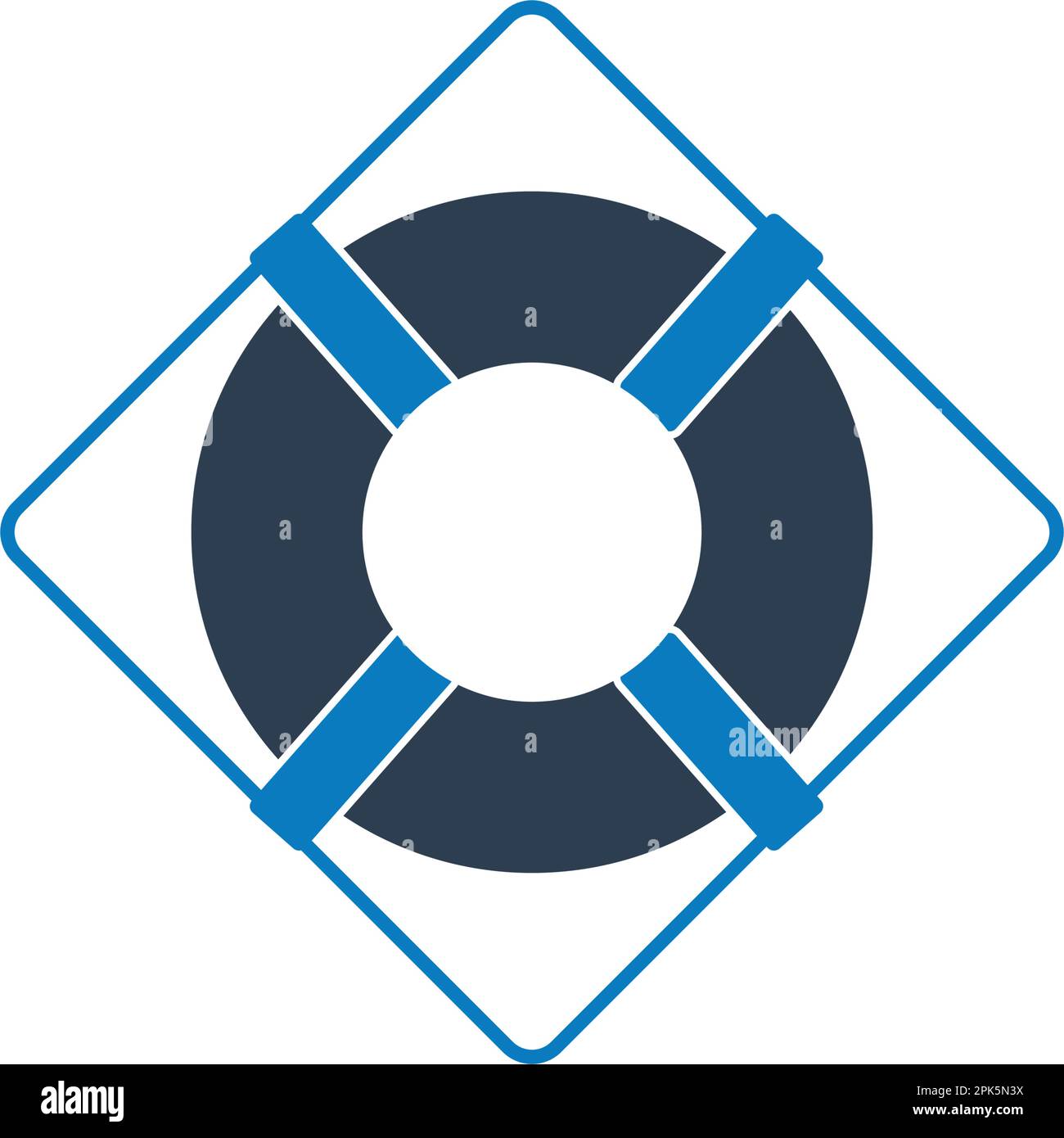 Buoy ring icon. Flat style vector EPS Stock Vector Image & Art - Alamy