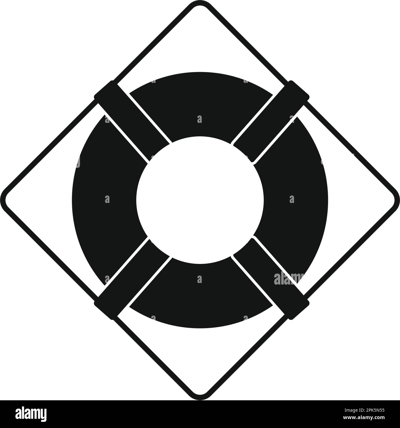 Ring buoy vector vectors hi-res stock photography and images - Alamy