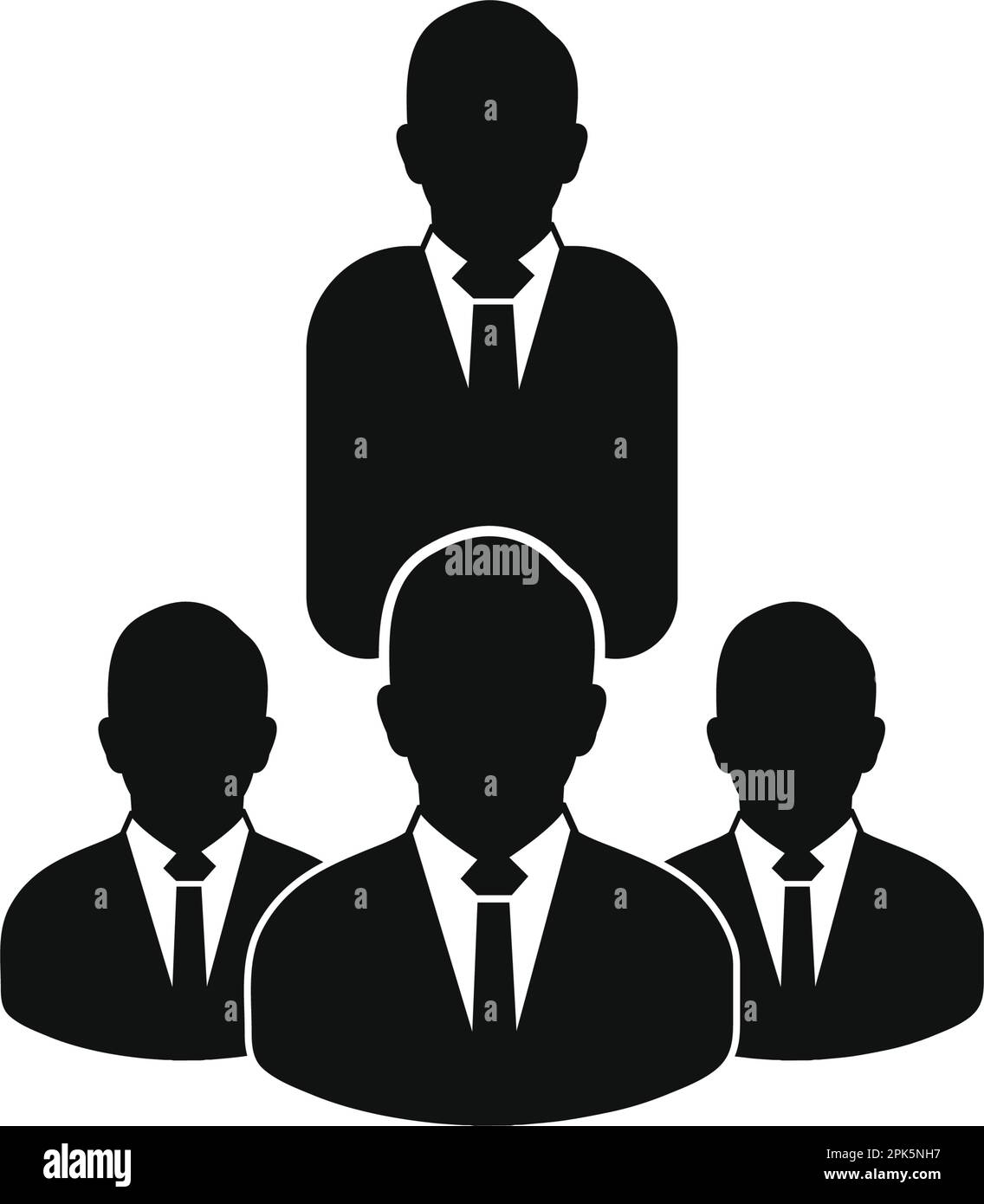 Business Teamwork Icon. Editable Vector Symbol Illustration Stock ...