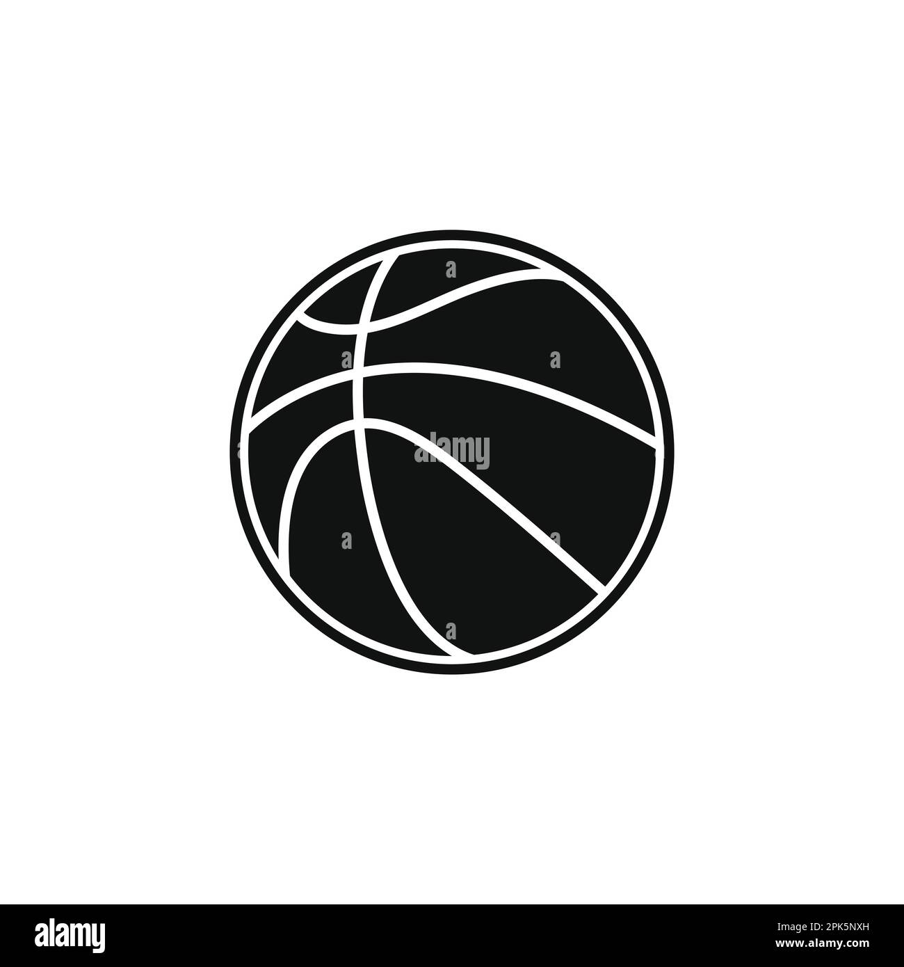 Basketball Icon. Editable Vector EPS Symbol Illustration Stock Vector ...