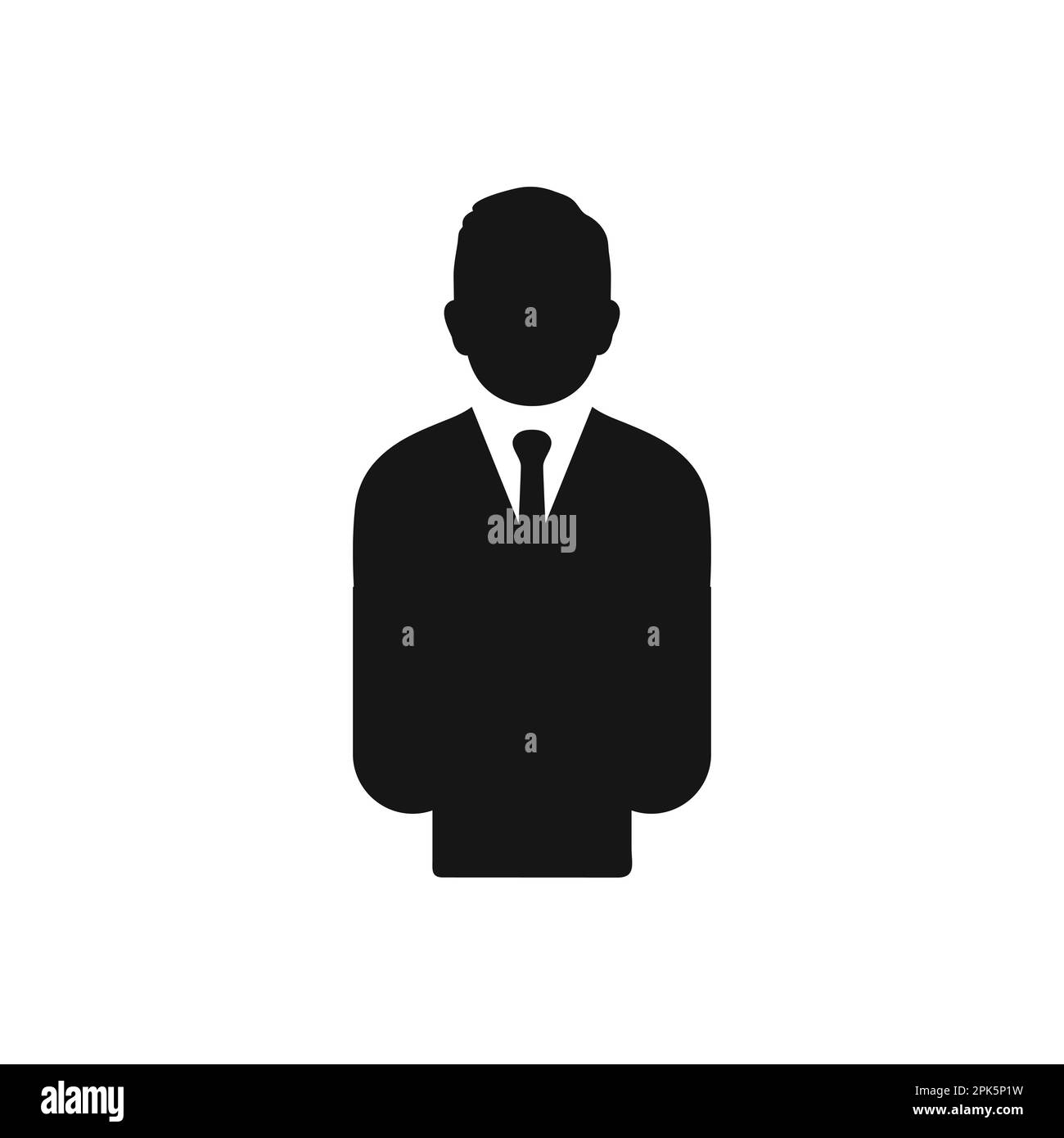 Business User Profile Icon. Editable Vector EPS Symbol Illustration ...