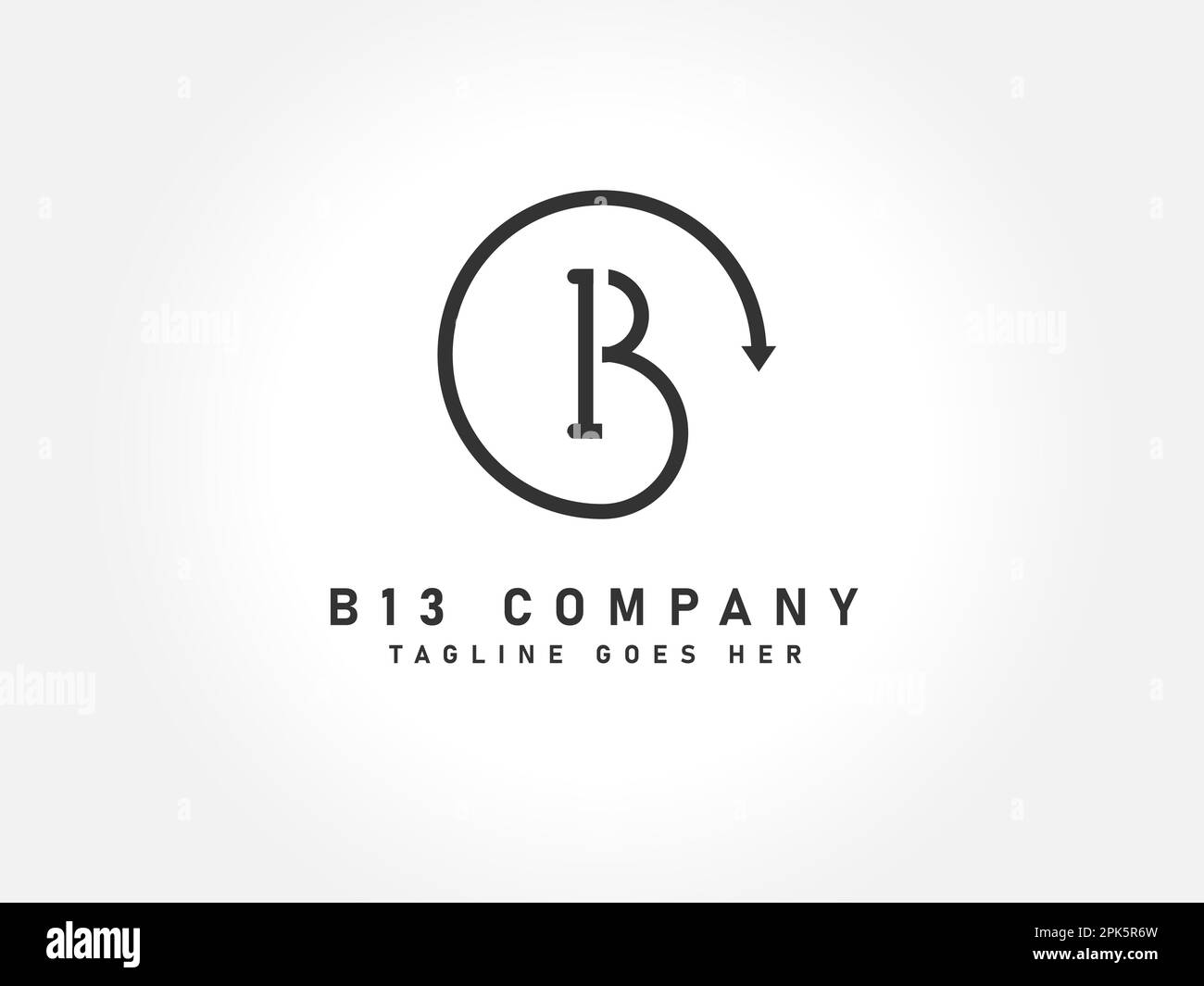 logotype letter b k isolated circle with arrow, usable logo for ...