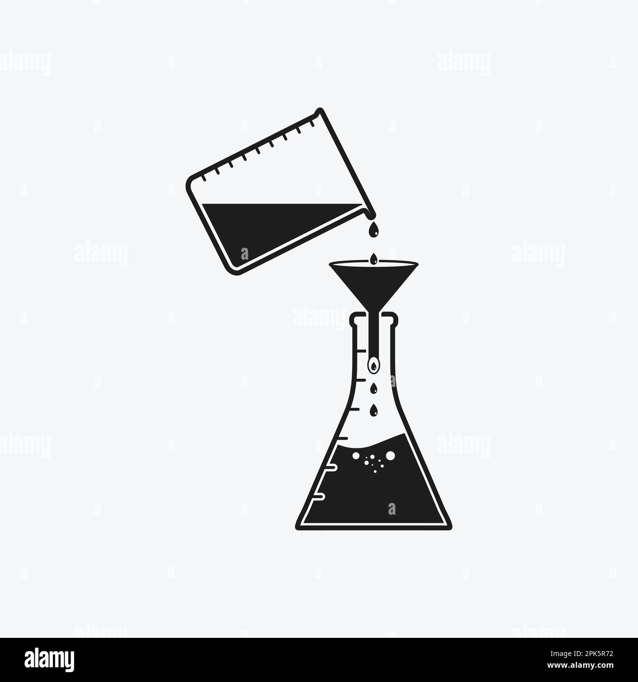 Chemical Experiment icon. Editable Vector EPS Symbol Illustration Stock Vector Image & Art - Alamy