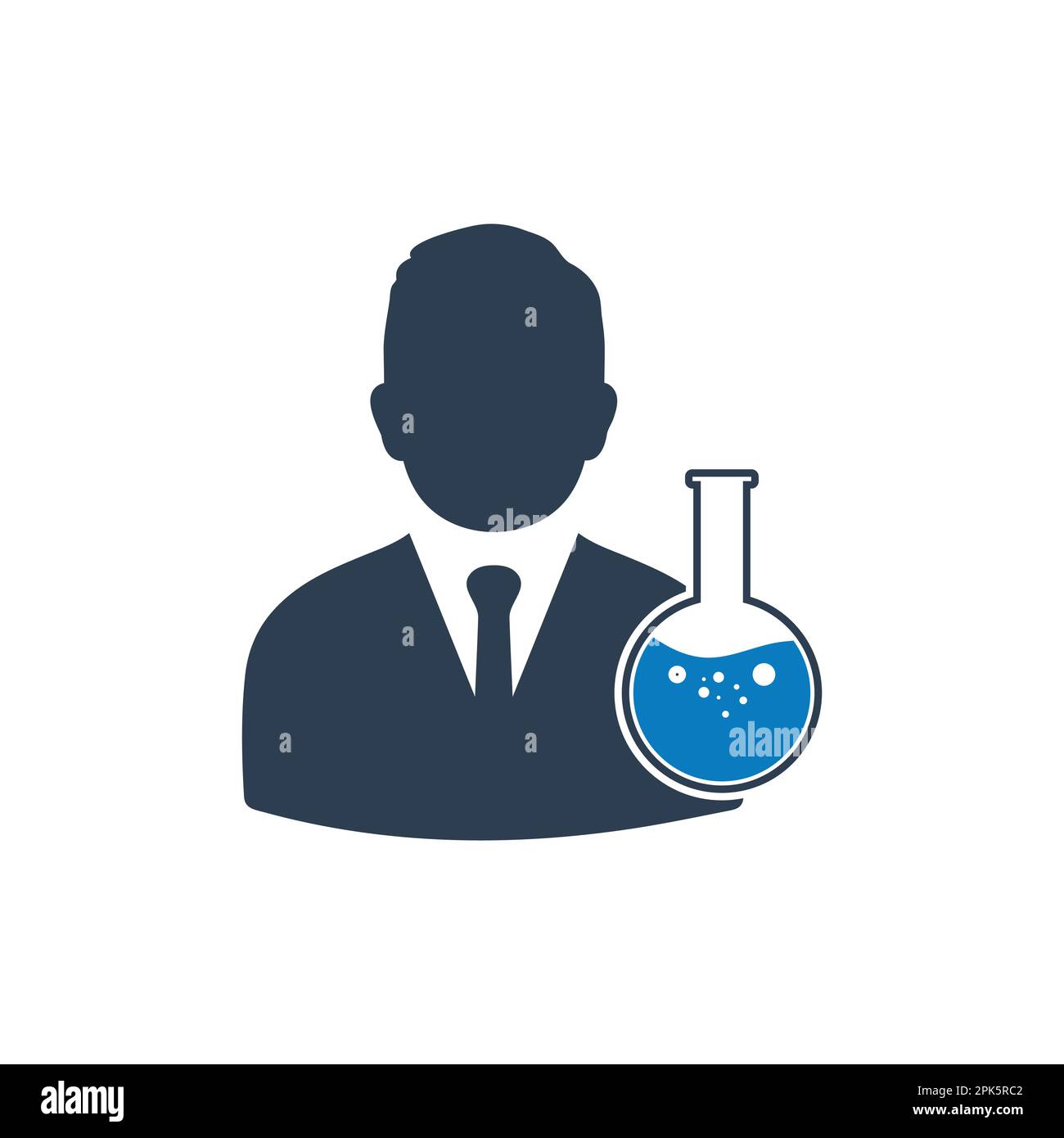 Chemist Icon. Editable Vector EPS Symbol Illustration Stock Vector ...