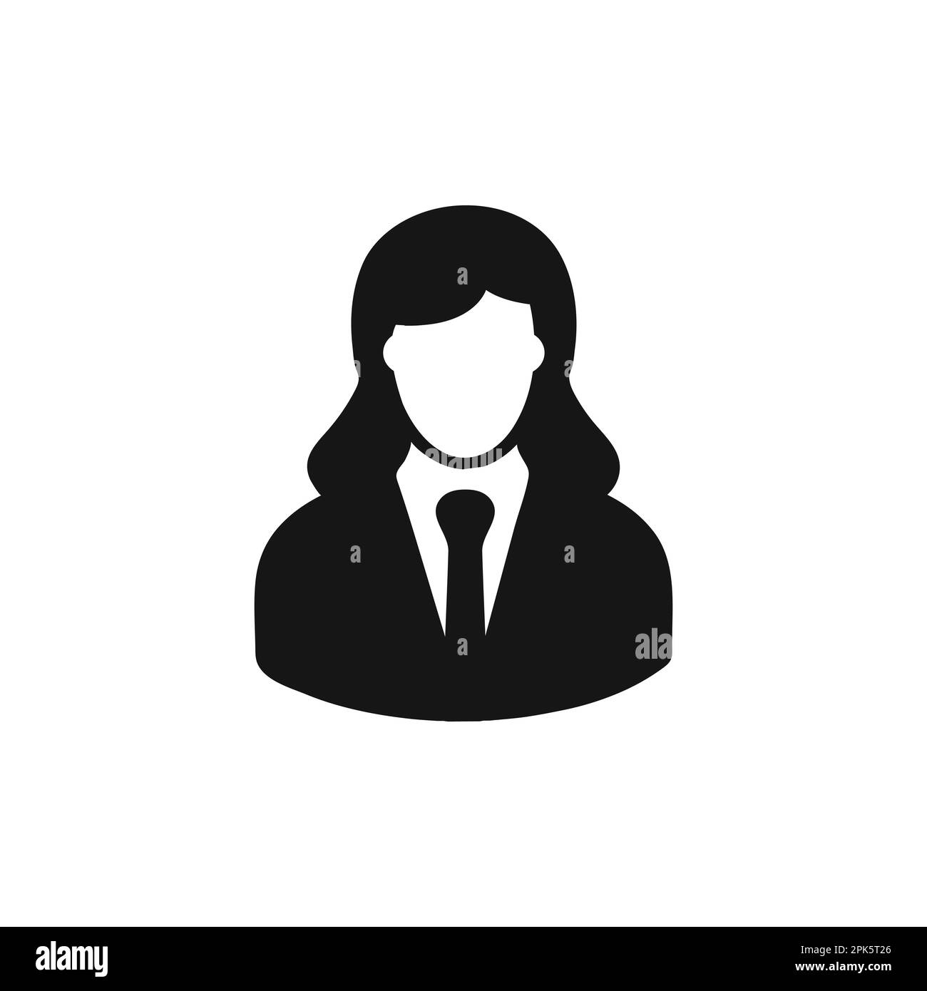Corporate Women Icon. Editable Vector EPS Symbol Illustration Stock ...