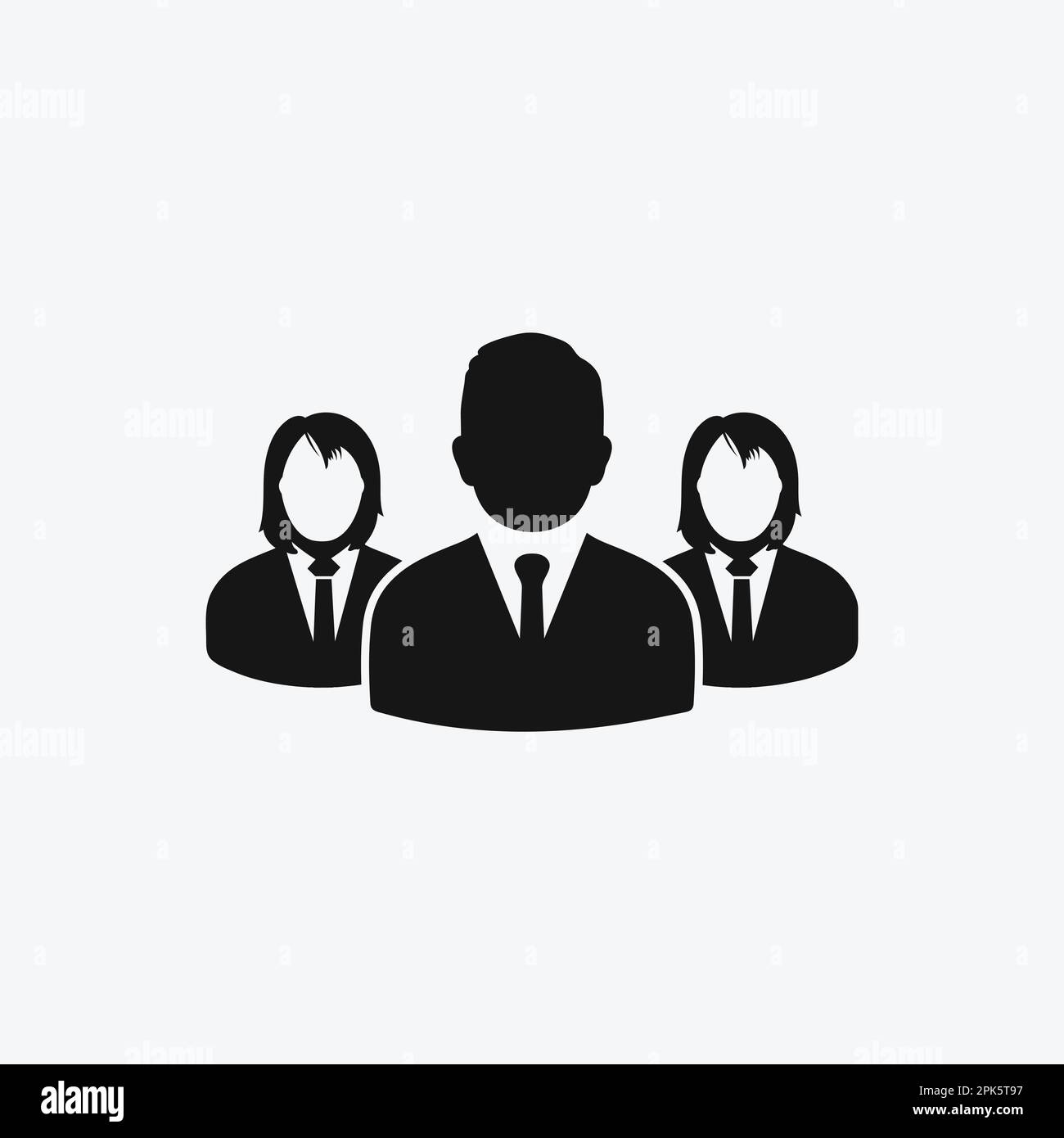 Business Leader Icon. Editable Vector EPS Symbol Illustration Stock ...