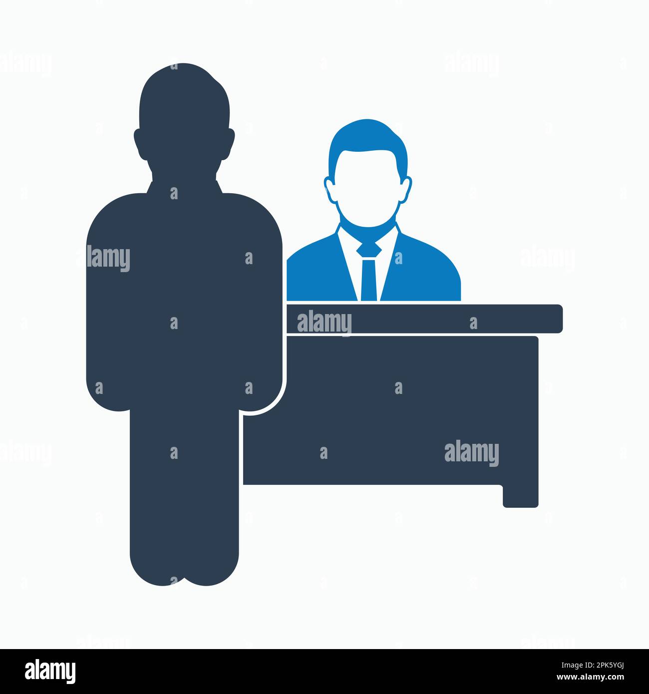 Customer service counter sign Stock Vector Images - Alamy