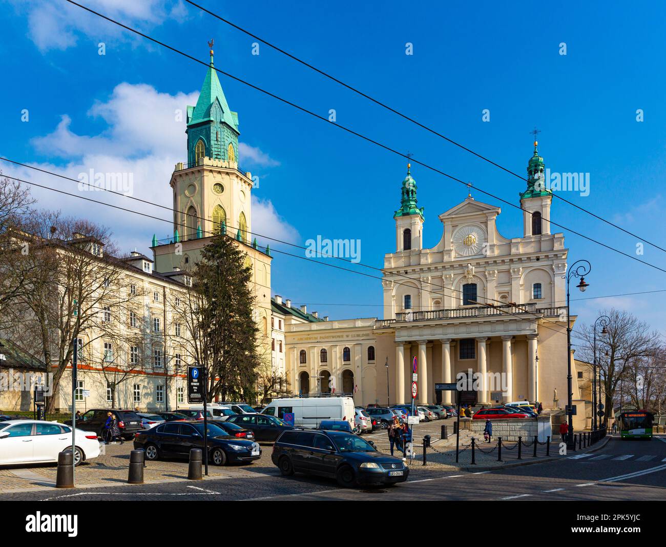 St. John the Baptist Cathedral, Lublin Stock Photo - Alamy