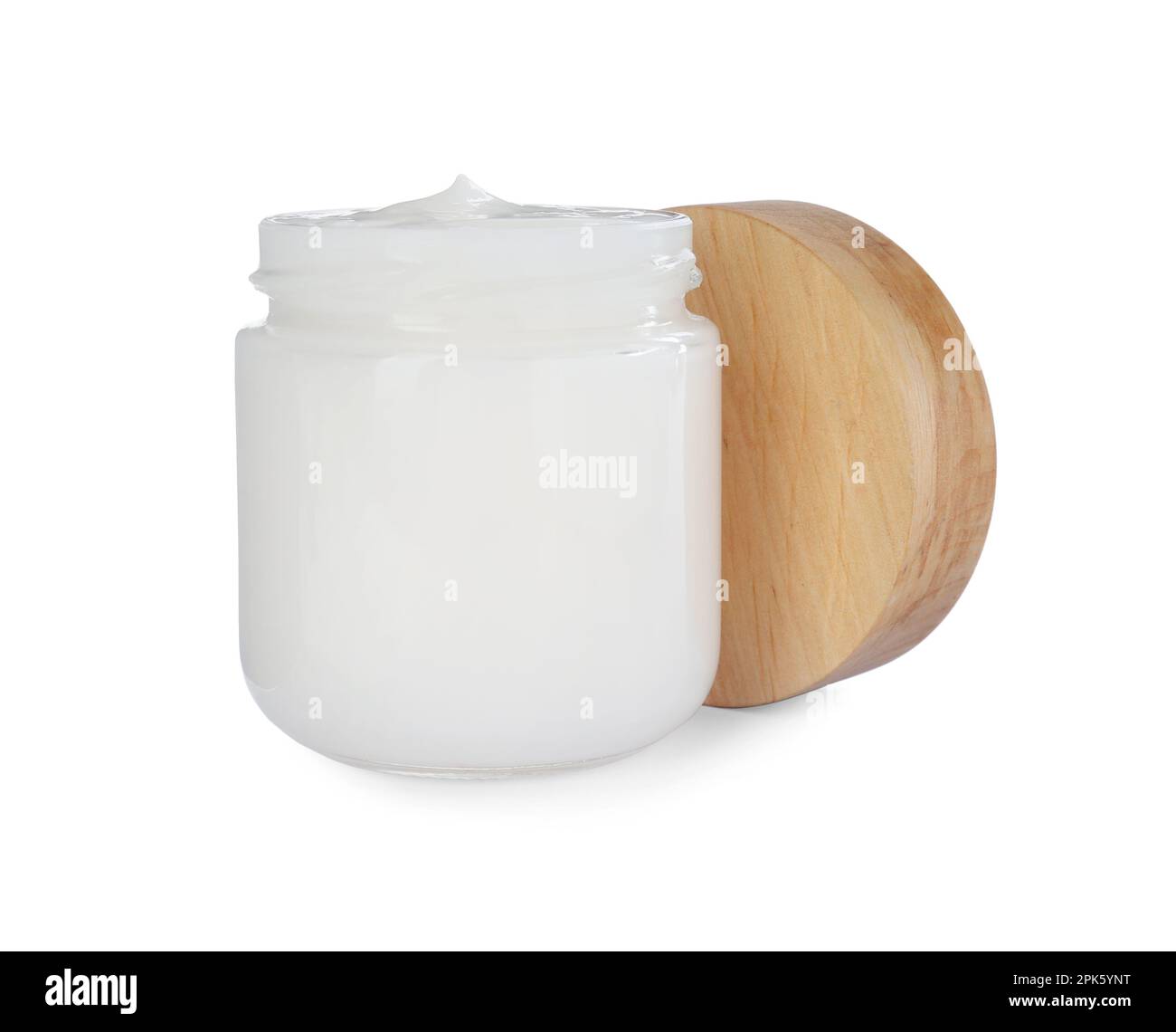 Jar of hand cream isolated on white Stock Photo - Alamy