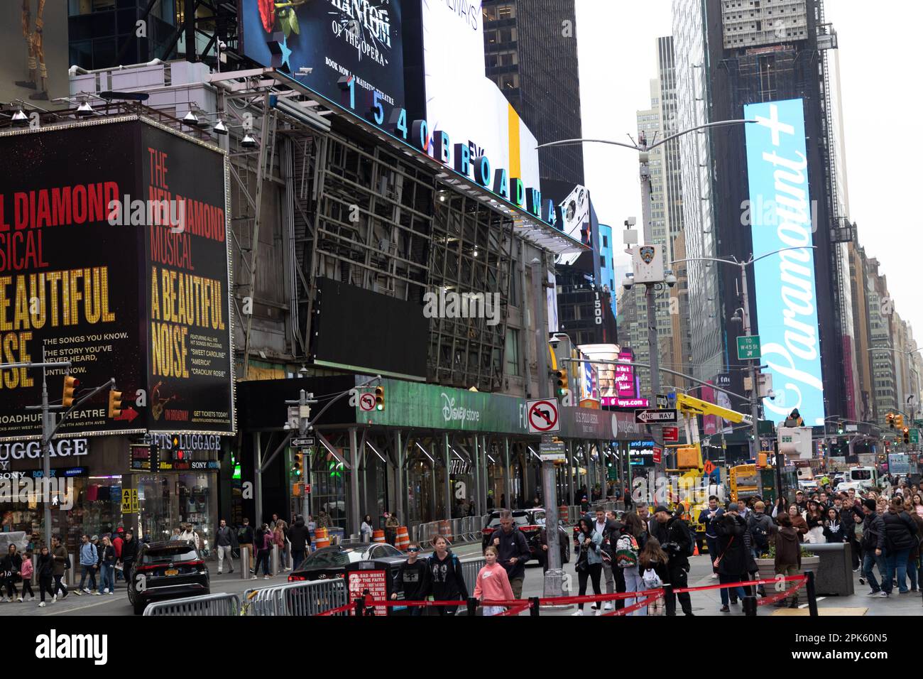 Times Square LED panels undergo maintenance this Wednesday, April 5 ...