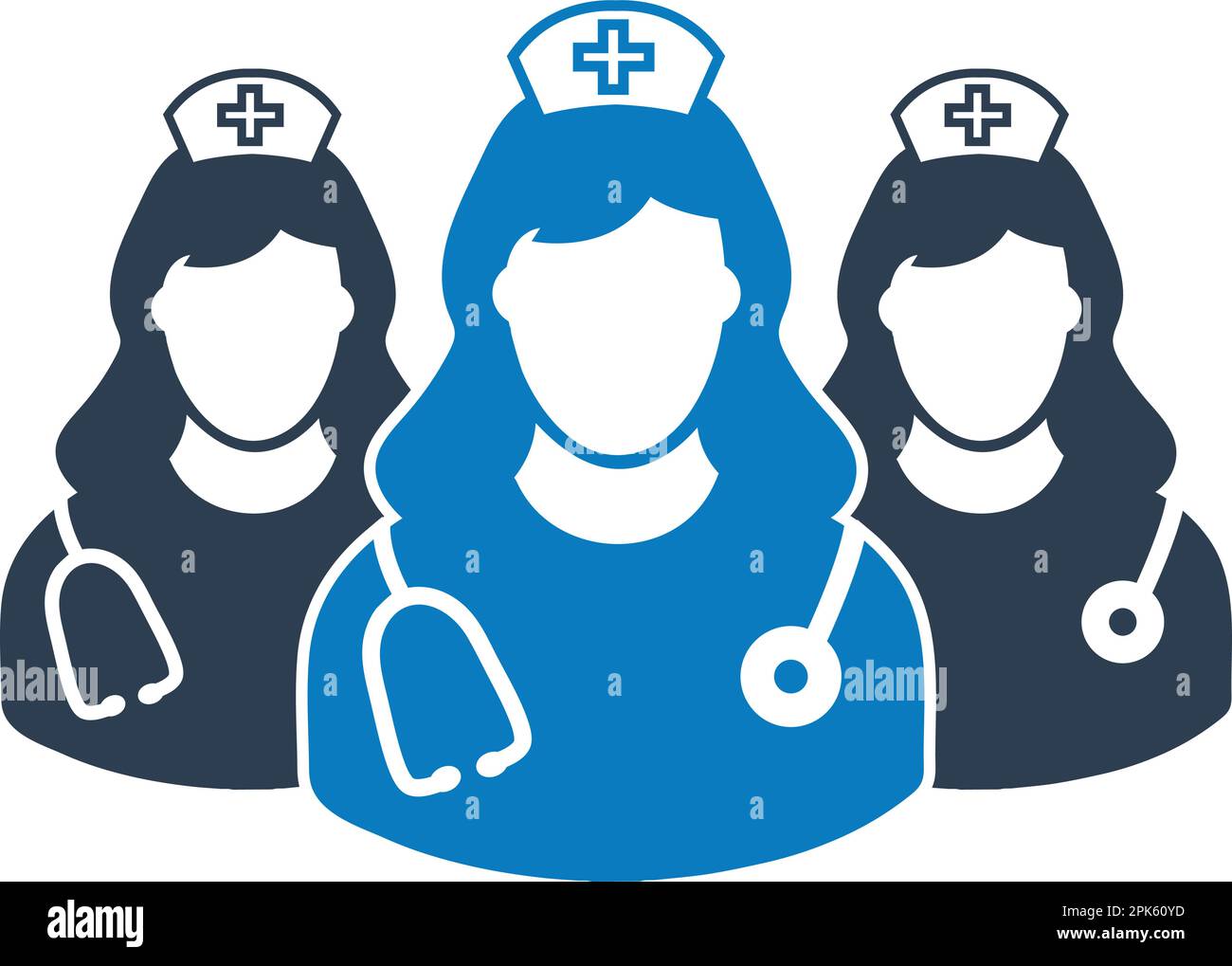 Nurse team patient Stock Vector Images - Alamy