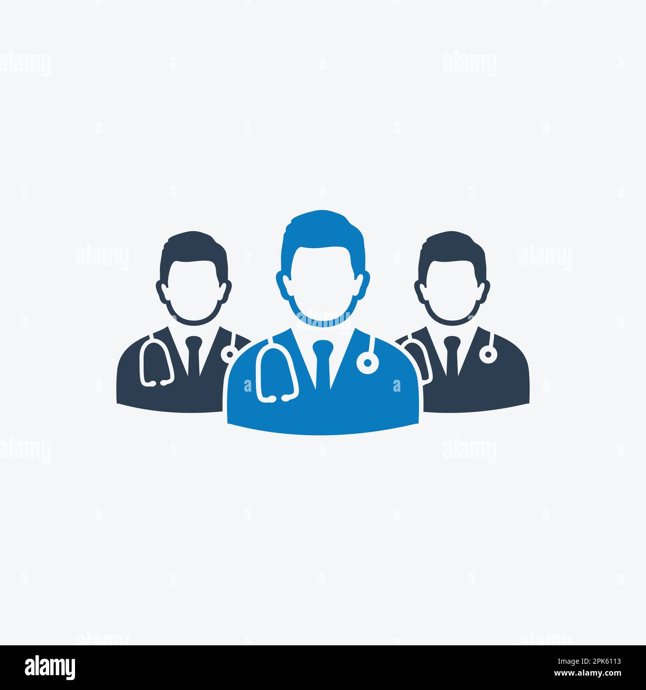 Doctor Team Icon. Editable Vector EPS Symbol Illustration Stock Vector ...