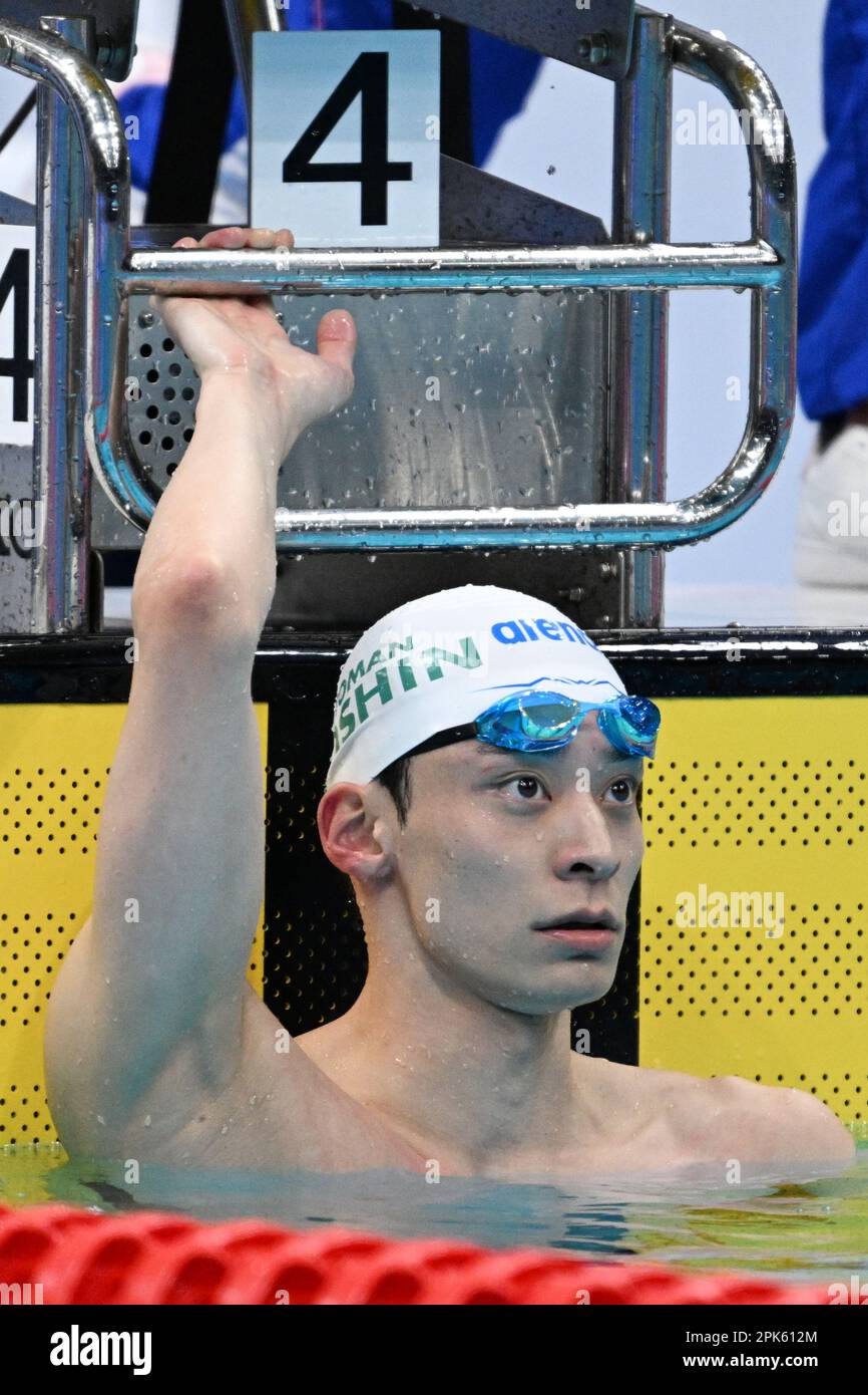Tokyo, Japan. Credit: MATSUO. 5th Apr, 2023. Ryosuke Irie Swimming ...