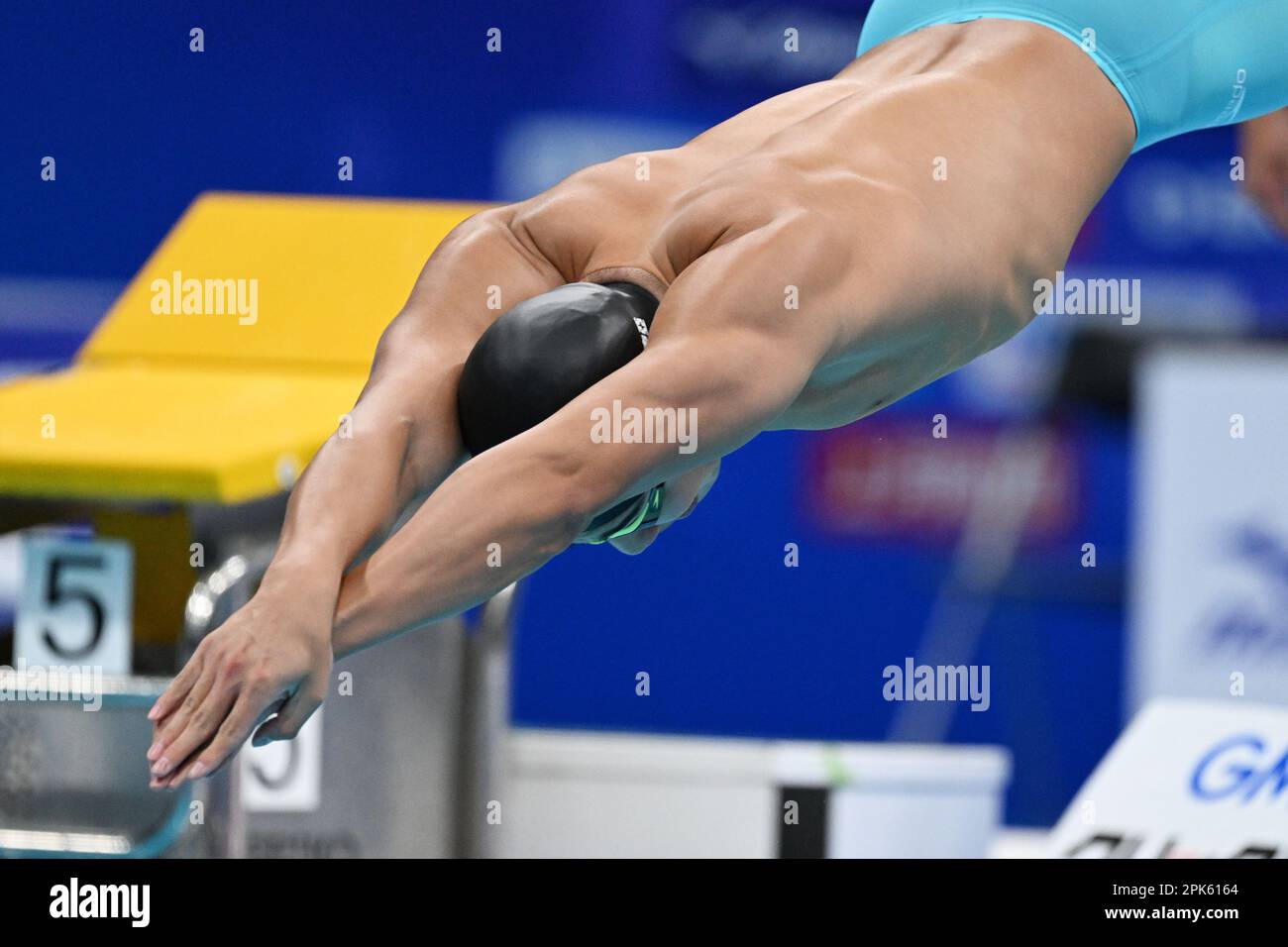 Tokyo, Japan. Credit: MATSUO. 5th Apr, 2023. Yoshiki Yamanaka Swimming ...