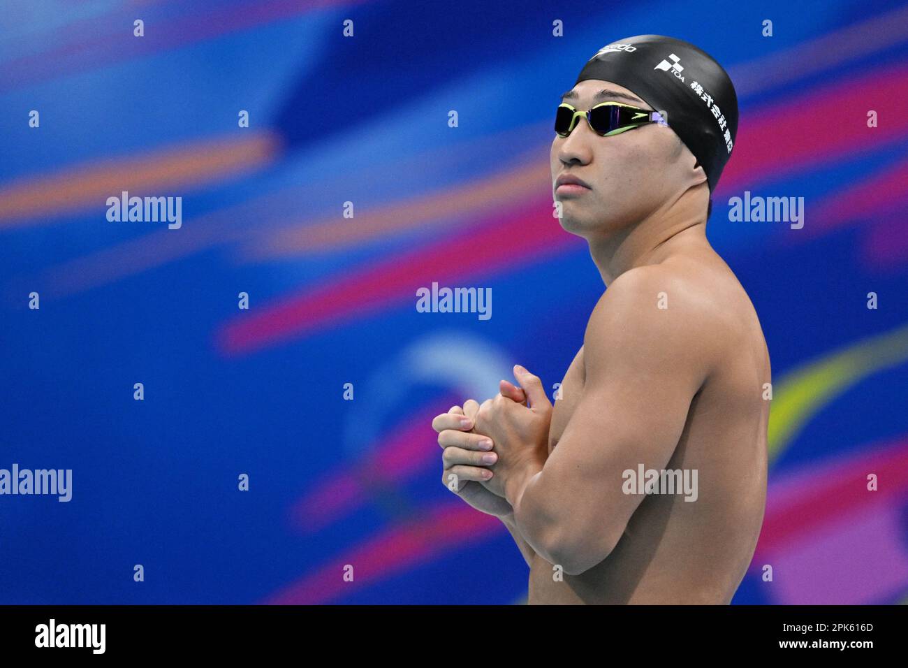 Tokyo, Japan. Credit: MATSUO. 5th Apr, 2023. Yoshiki Yamanaka Swimming ...