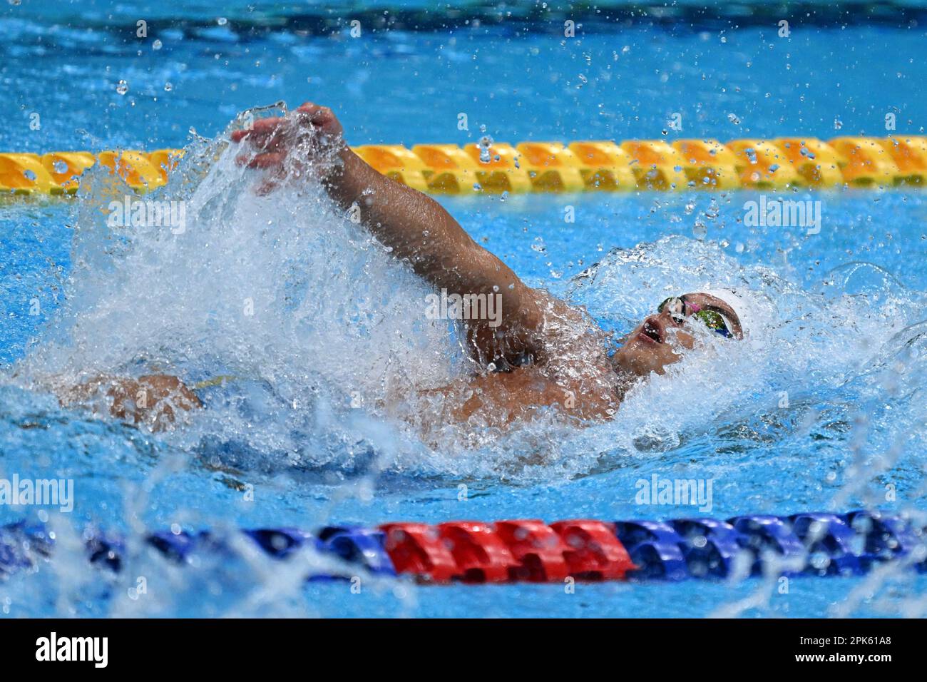 Tokyo, Japan. Credit: MATSUO. 5th Apr, 2023. Yuma Edo Swimming : Japan ...