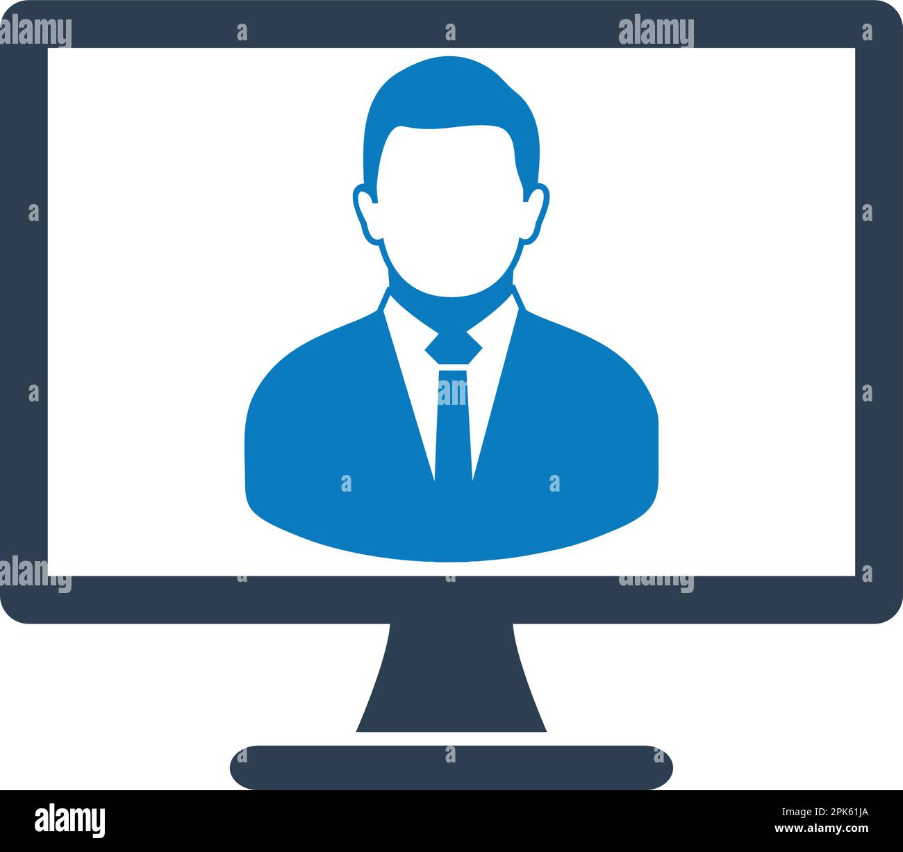 Online business Service Icon. Flat style vector EPS Stock Vector Image ...