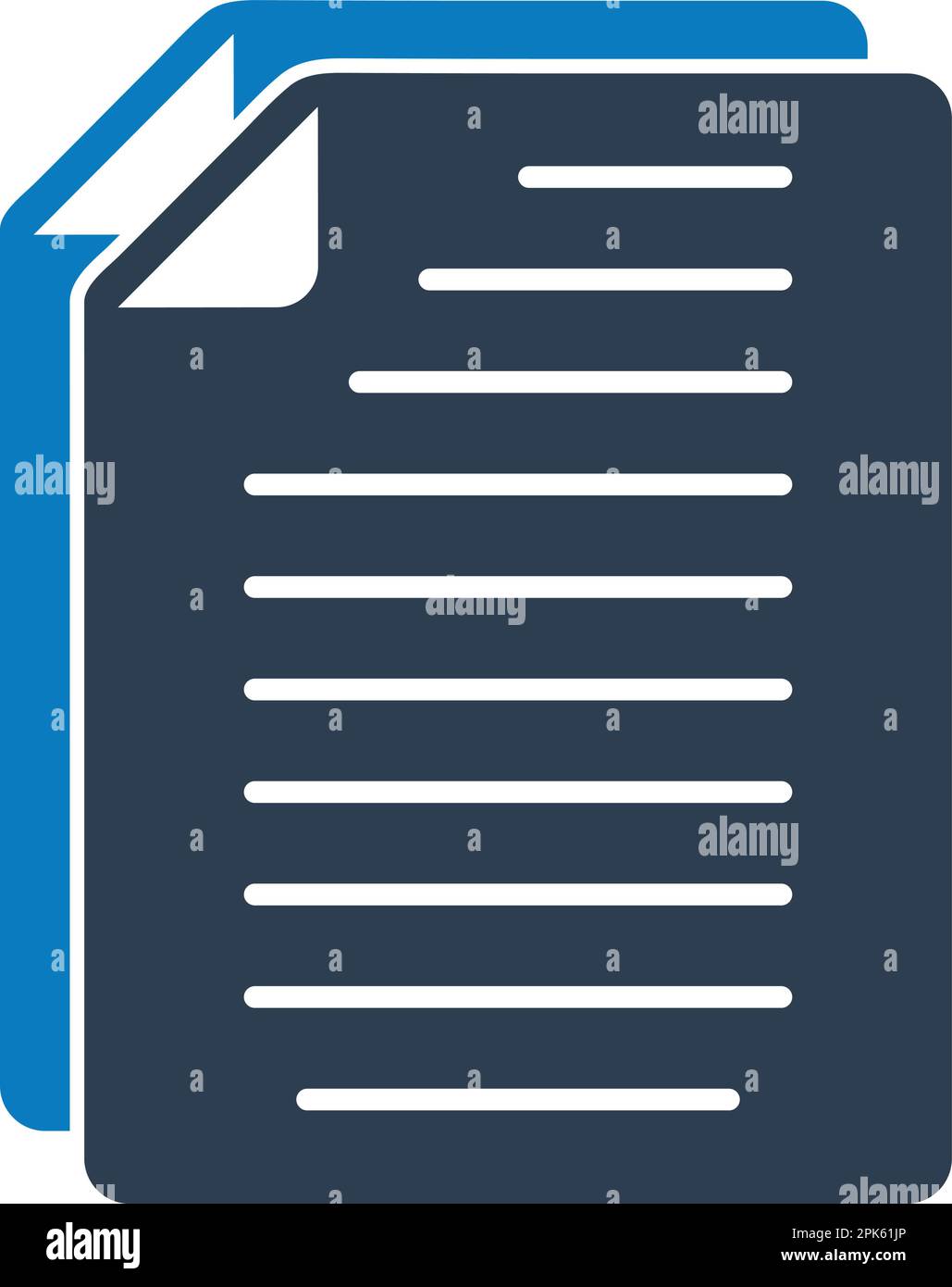 Document Icon. Flat style vector EPS Stock Vector Image & Art - Alamy