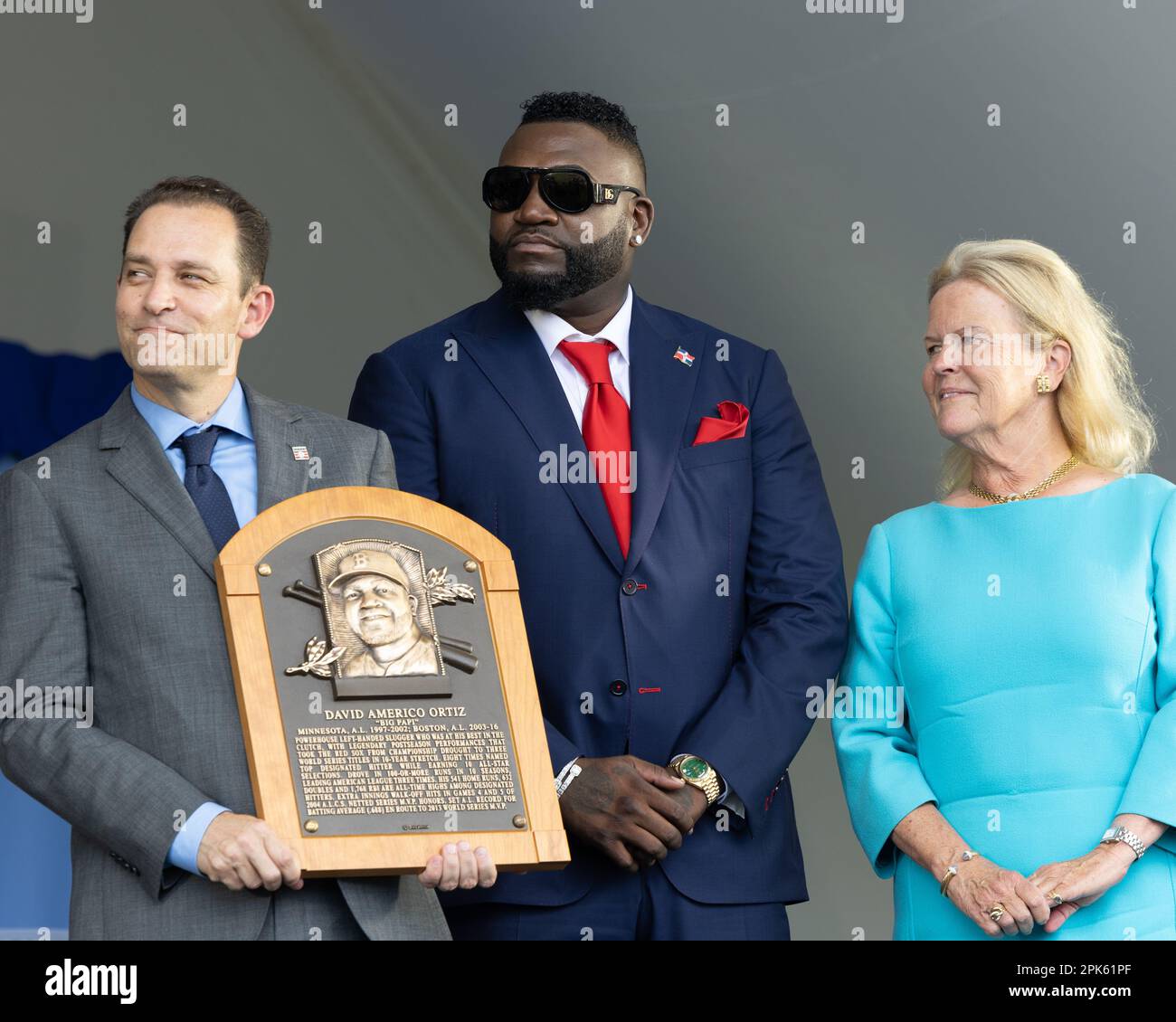 David Ortiz induction into 2022 MLB Hall of Fame - Cooperstown NY Stock ...