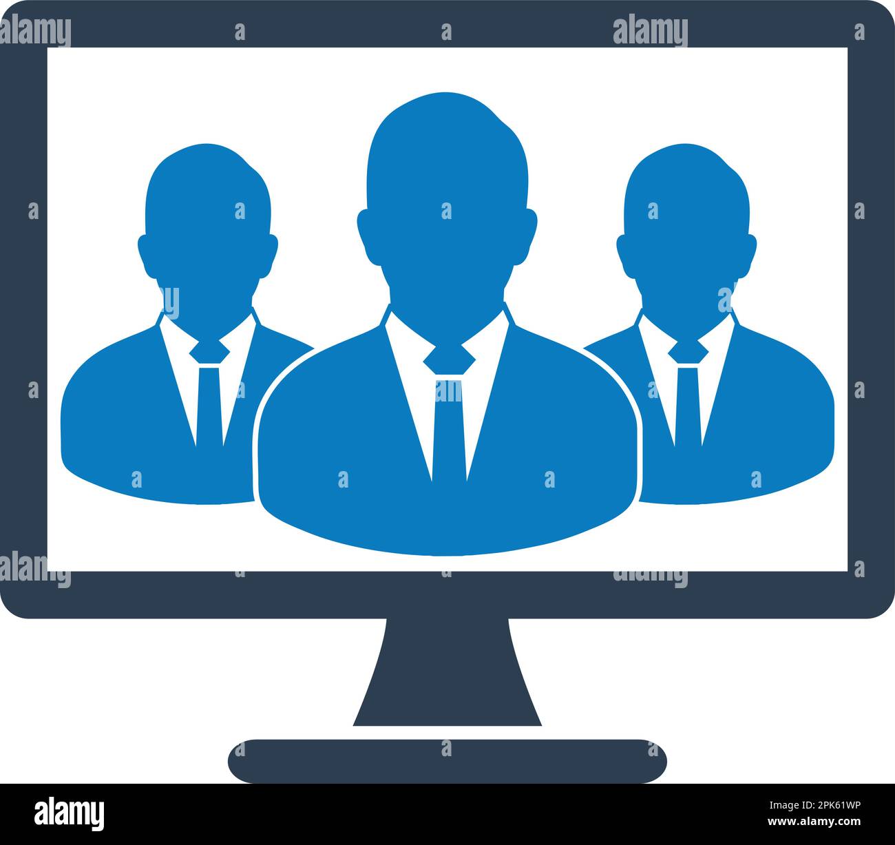 E-business group icon. Flat style vector EPS Stock Vector Image & Art ...