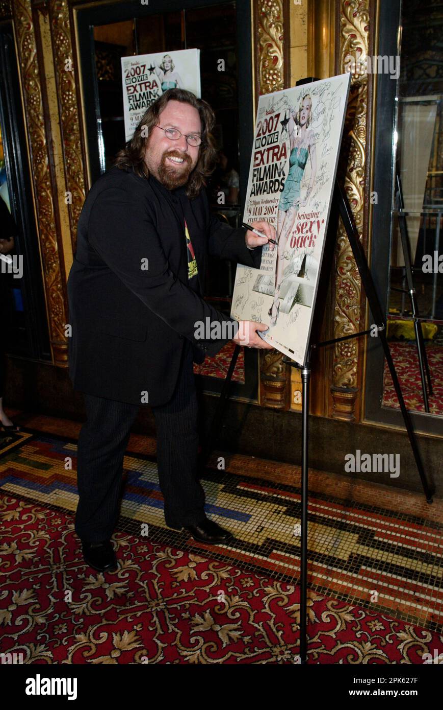 Clayton Jacobson arriving at the 2007 Movie Extra Filmink Awards. The ...