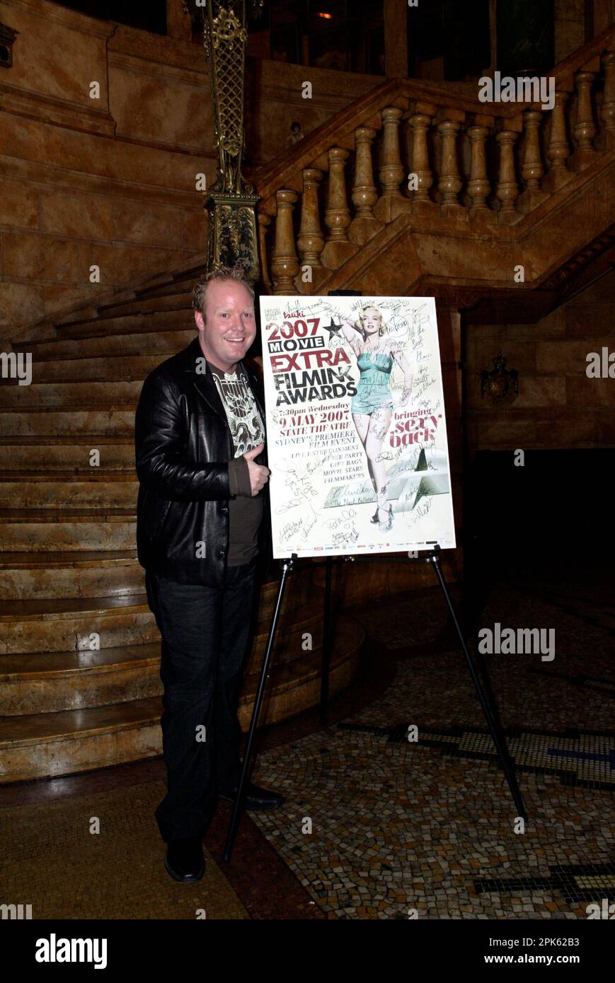 Peter Helliar at the 2007 Movie Extra Filmink Awards. The State Theatre ...