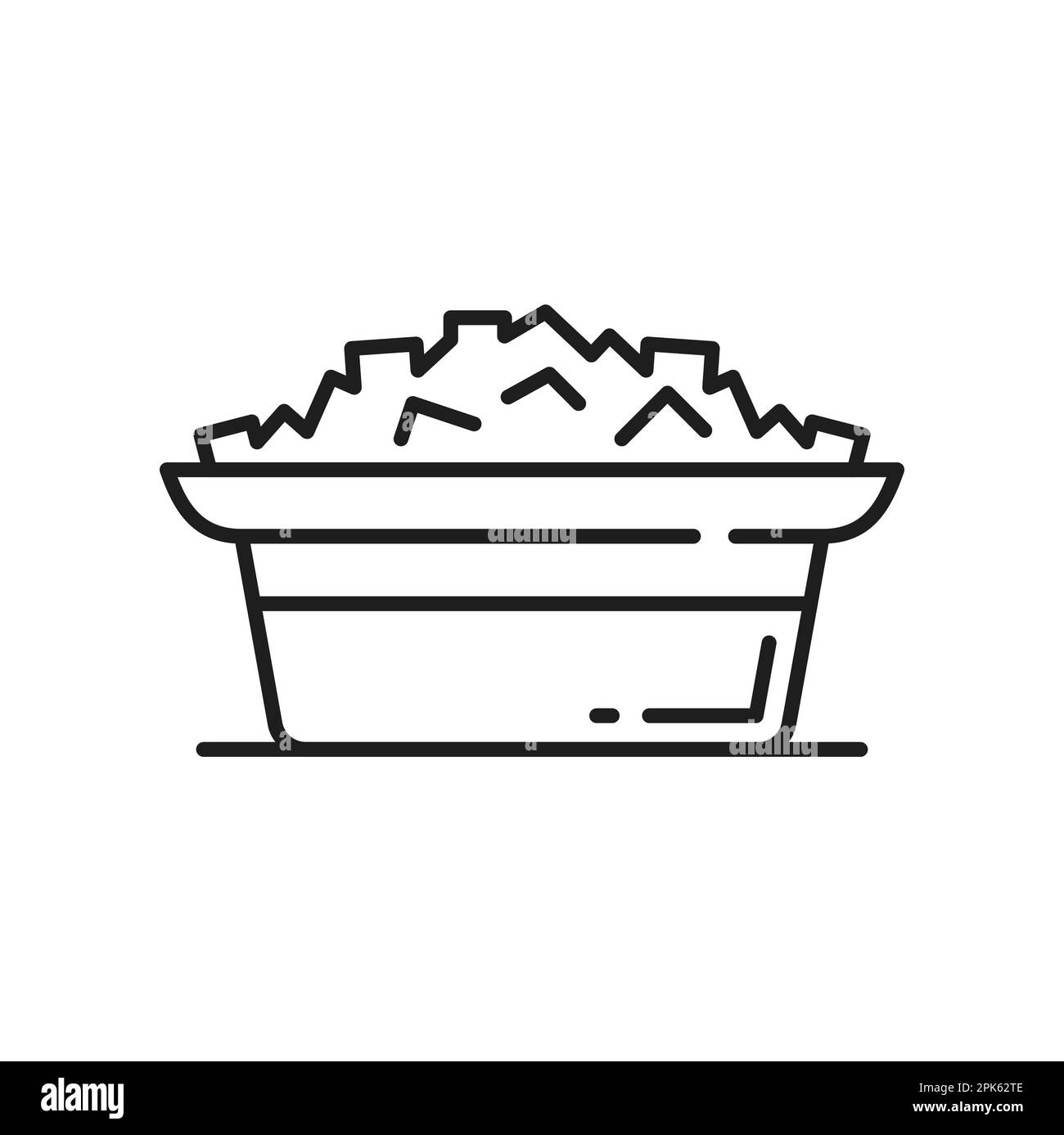 Jainism religion symbol, food offering of Jain ceremony, sweets or rice ...