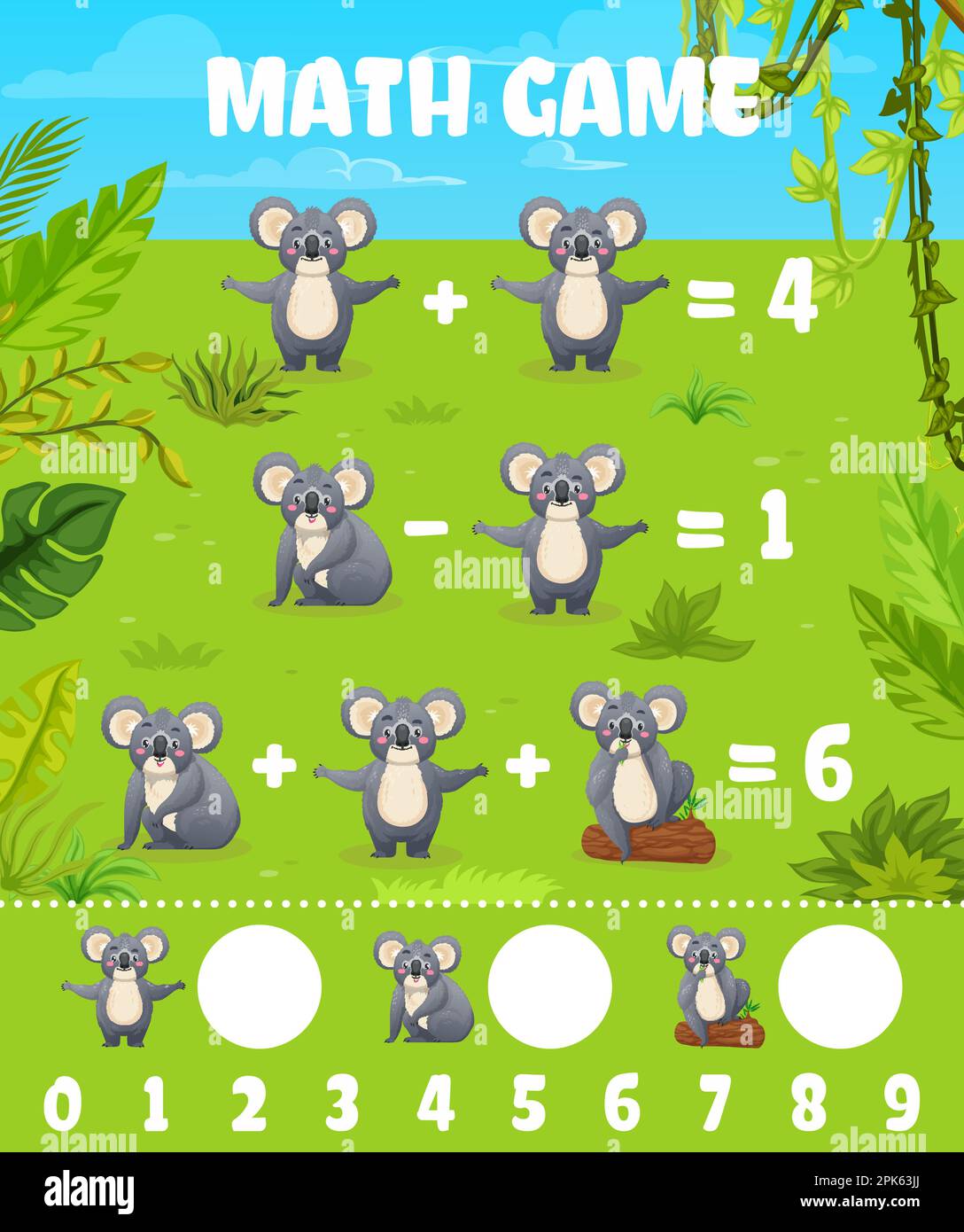 Jungle Math Games