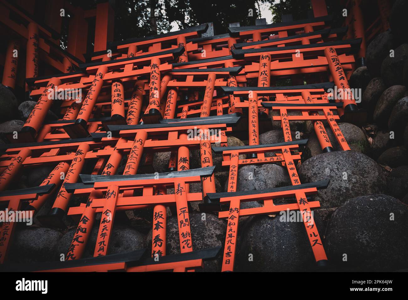 Torii gate, Japan Stock Photo - Alamy