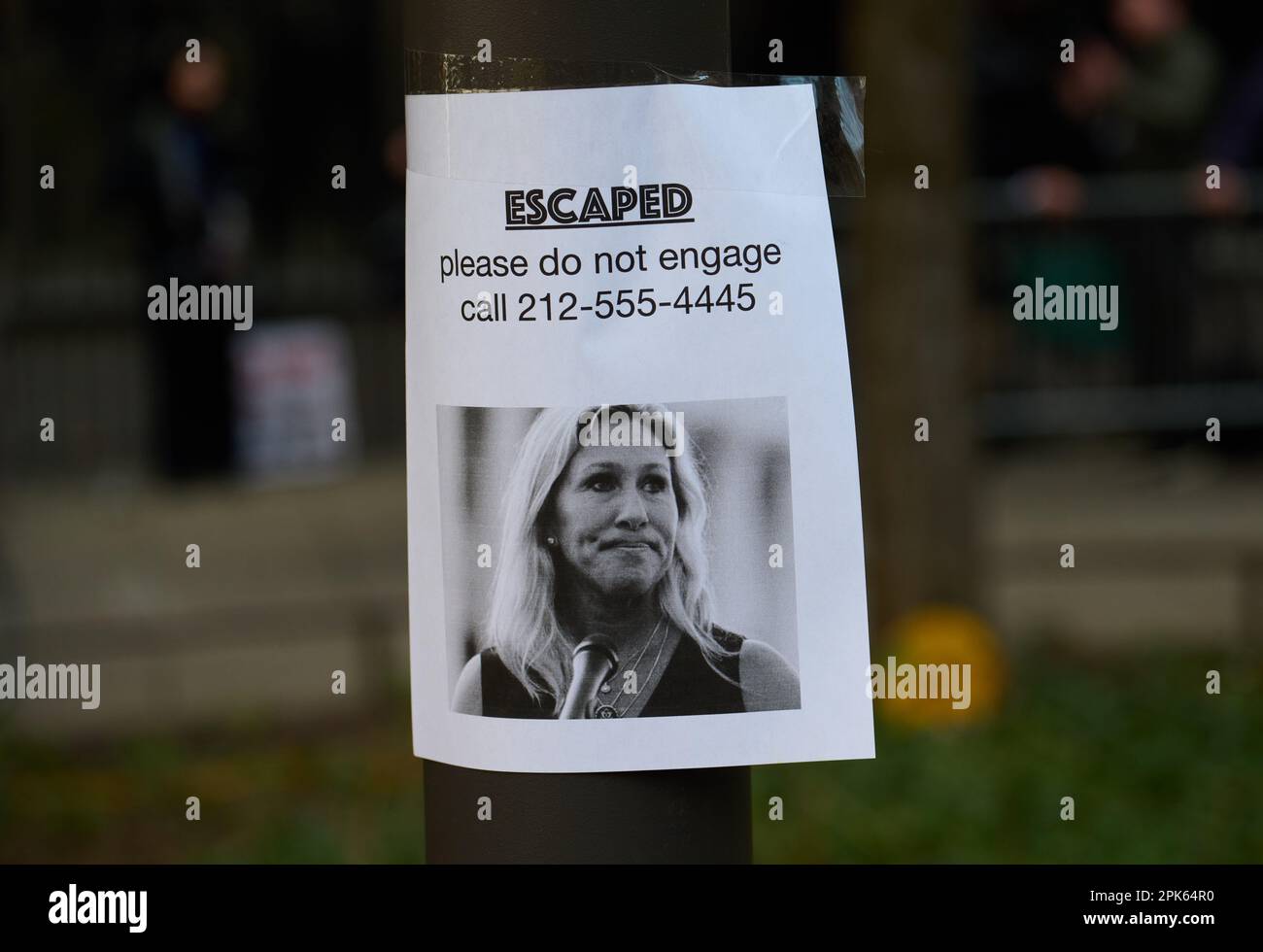 Marjorie taylor greene sign hi-res stock photography and images - Alamy