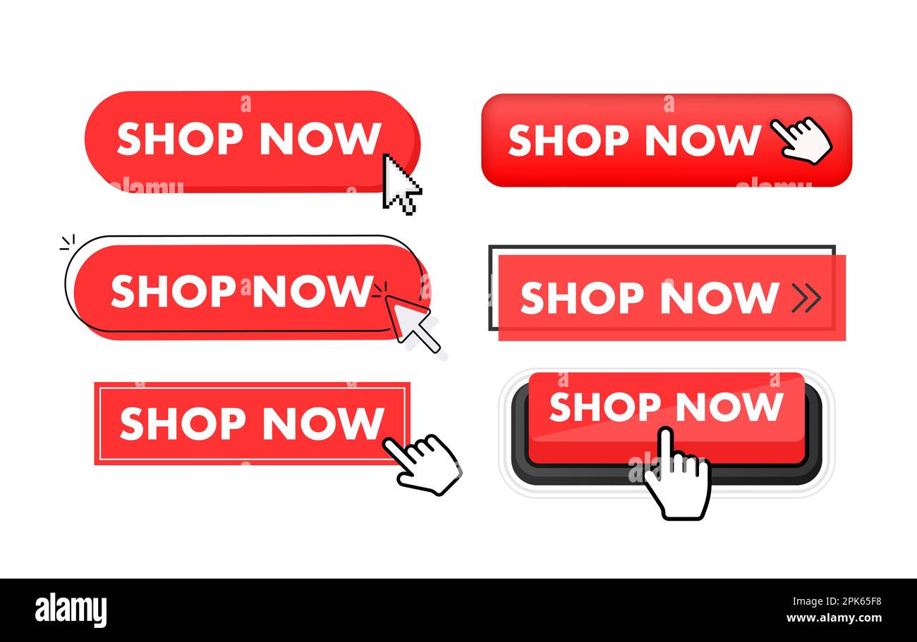 Shop now square sticker hi-res stock photography and images - Alamy