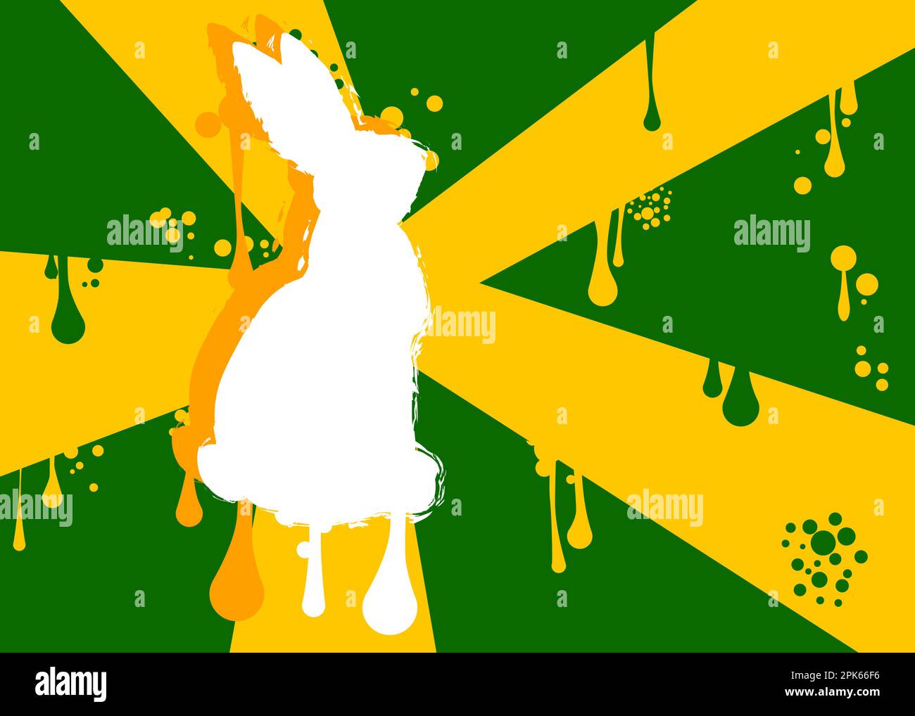 Abstract Easter Graffiti background. Modern holiday street art ...