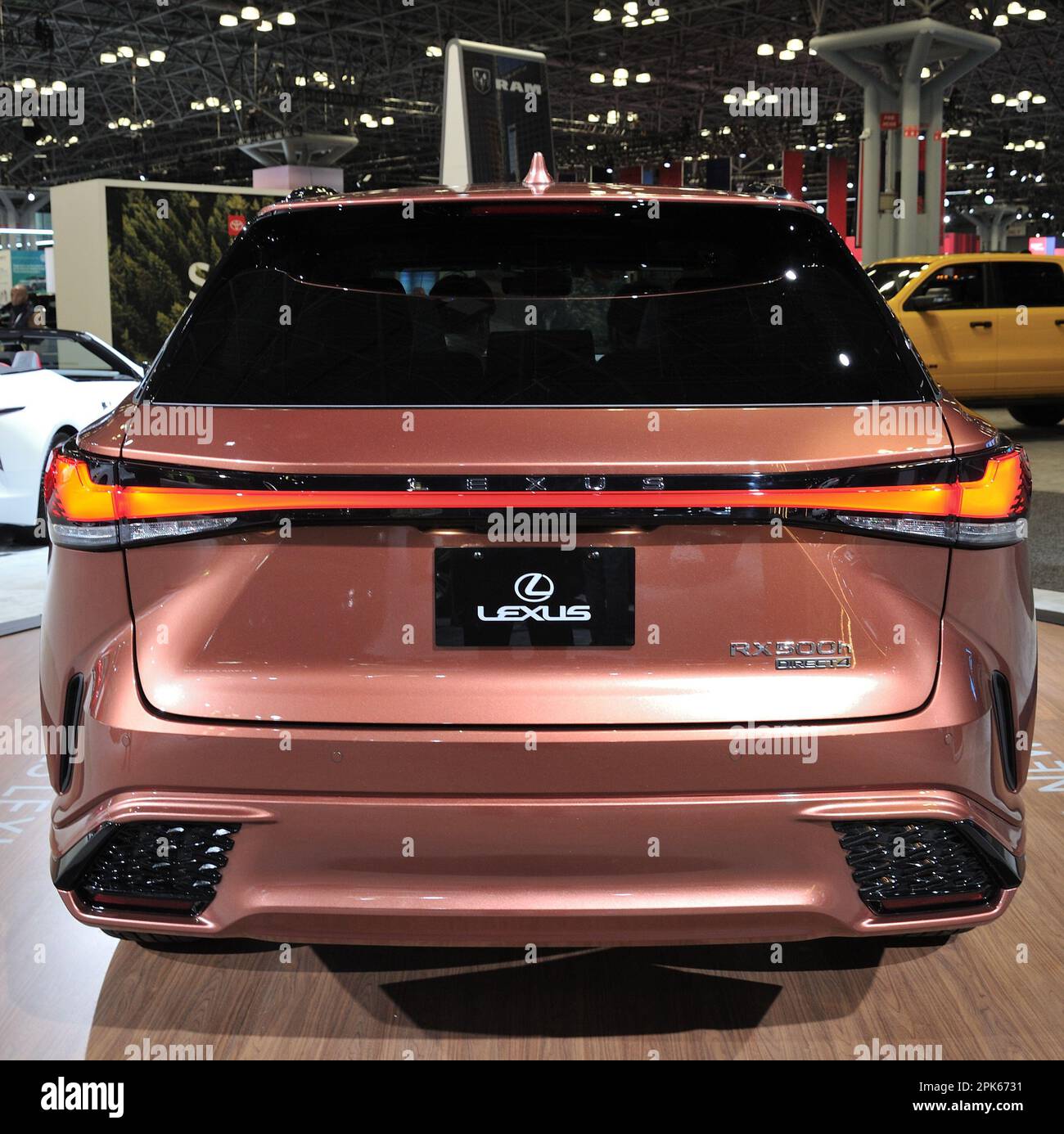 2023 Lexus RV 500h Direct 4 AWD on display at the 2023 NY International Auto Show at the Javits ...