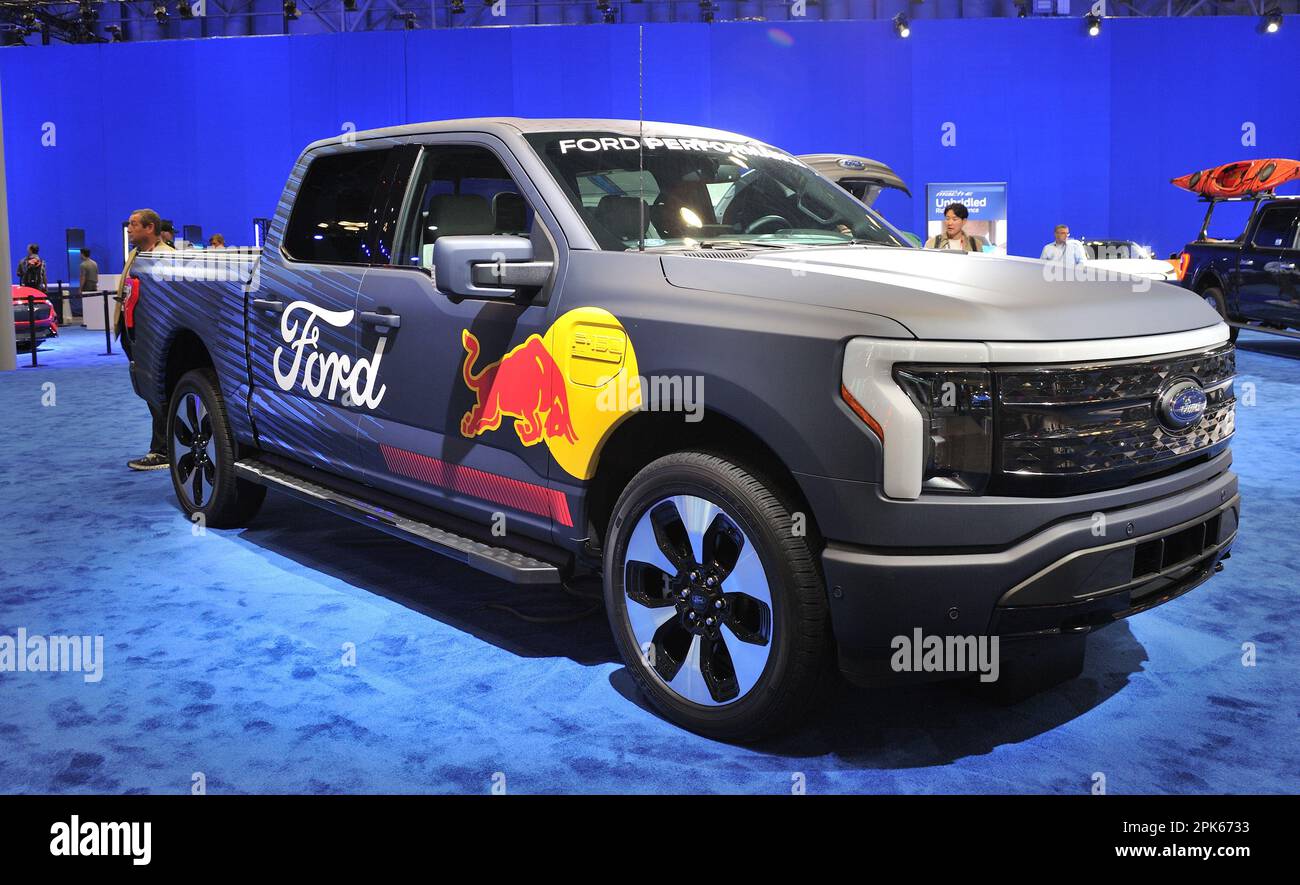 2023 Ford F150 Lightning Performance with special wrap celebrating Ford ...