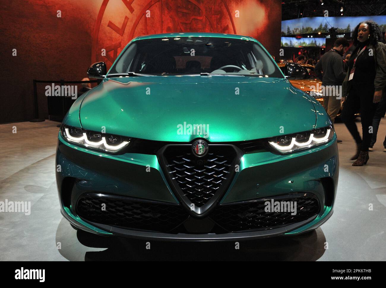 2024 Alfa Romeo Tonale on display at the 2023 NY International Auto ...