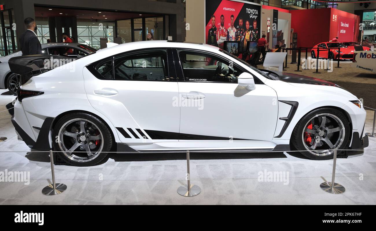 Lexus D Sport IS 600+ concept on display at the 2023 NY International ...