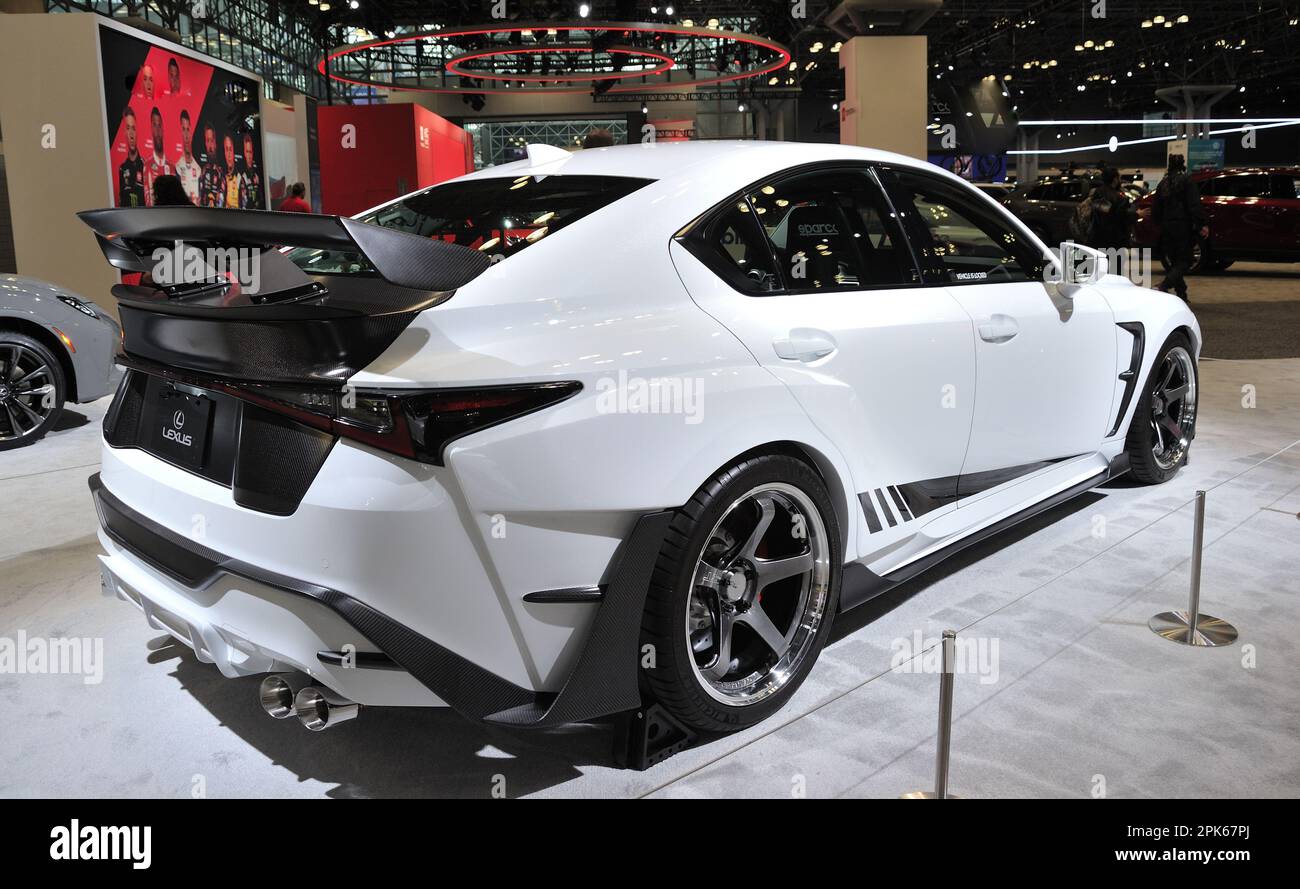 Lexus D Sport IS 600+ concept on display at the 2023 NY International ...