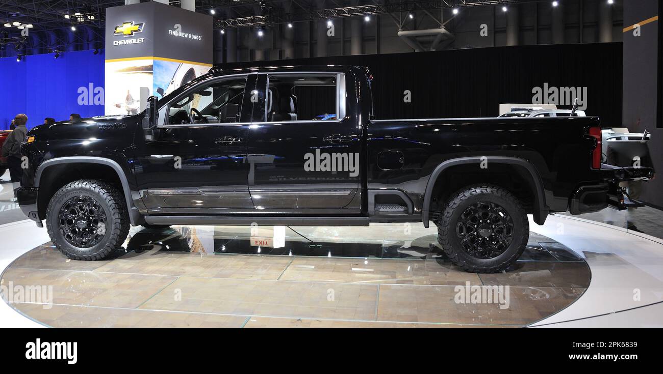 2024 Chevrolet Silverado 2500 HD High Country on display at the 2023 NY ...