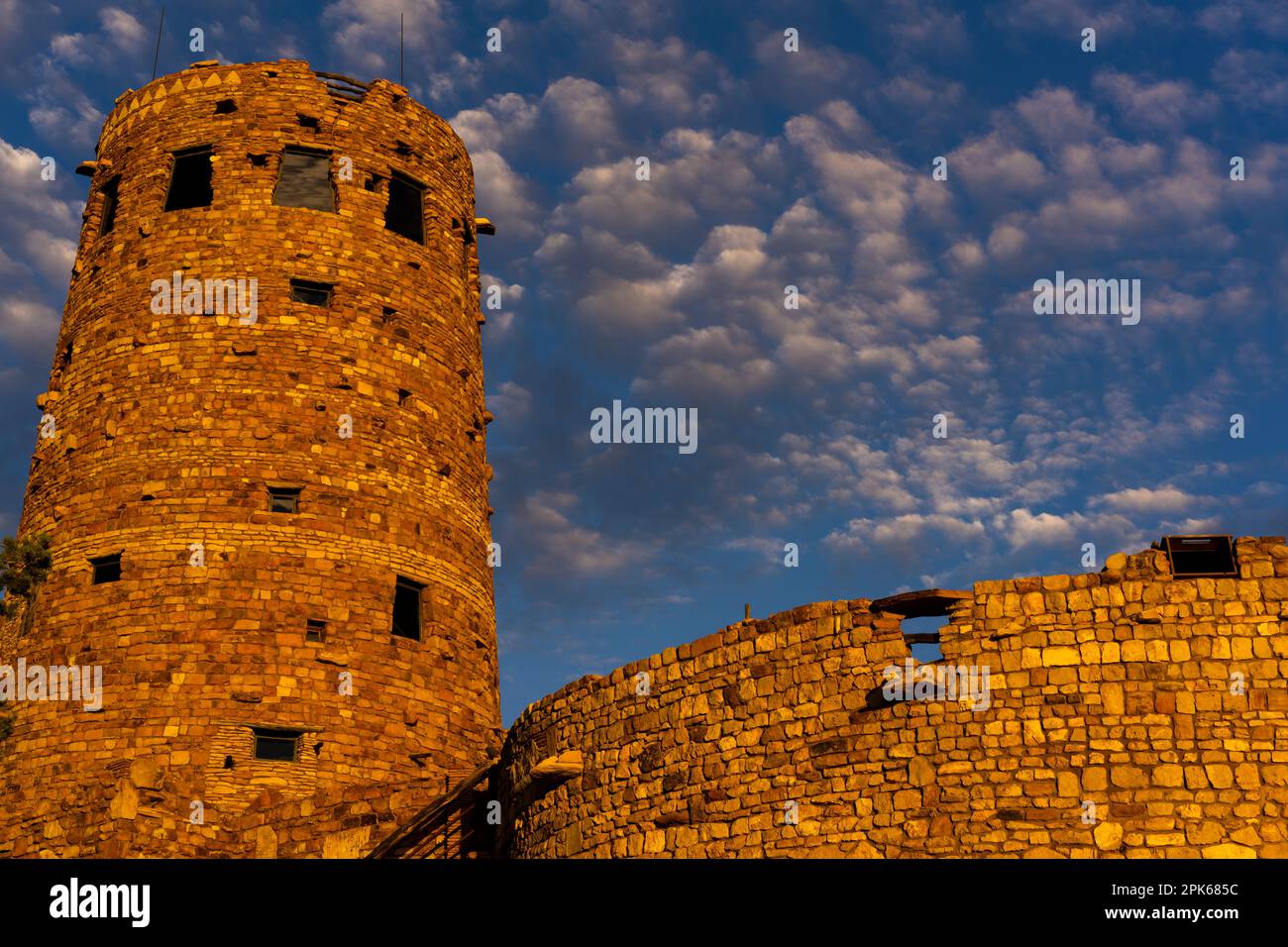 Old watchtower, South rim, Grand Canyon, Arizona, USA Stock Photo - Alamy