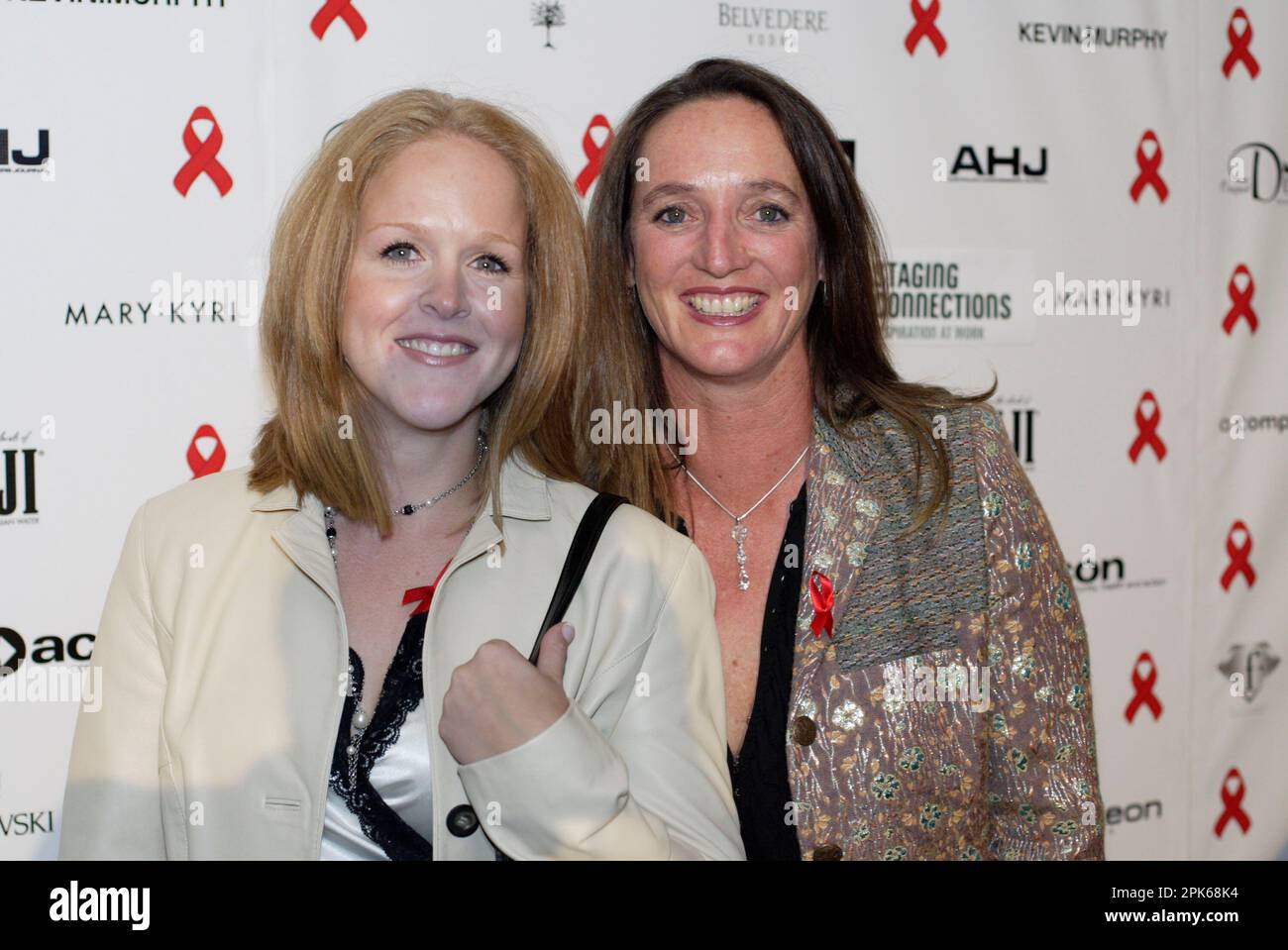 Jennifer Watton and Jane Ferguson (right) at the Fashiontv and Red ...