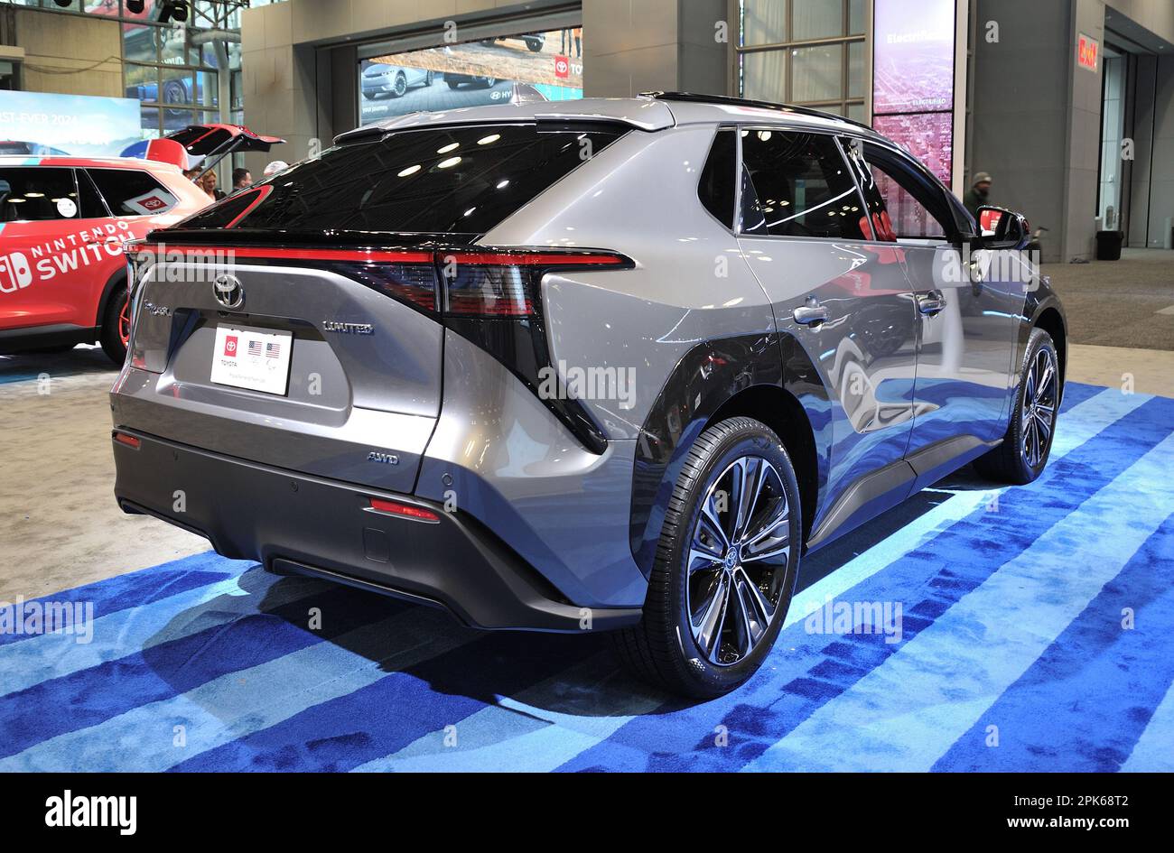 2023 Toyota Crown on display at the 2023 NY International Auto Show at ... 2023 Toyota Crown on display at the 2023 NY International Auto Show at ...