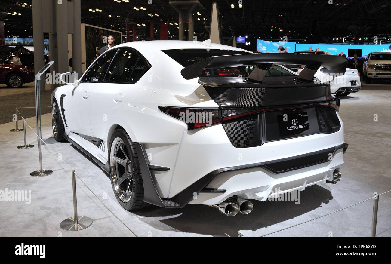Lexus D Sport IS 600+ concept on display at the 2023 NY International ...