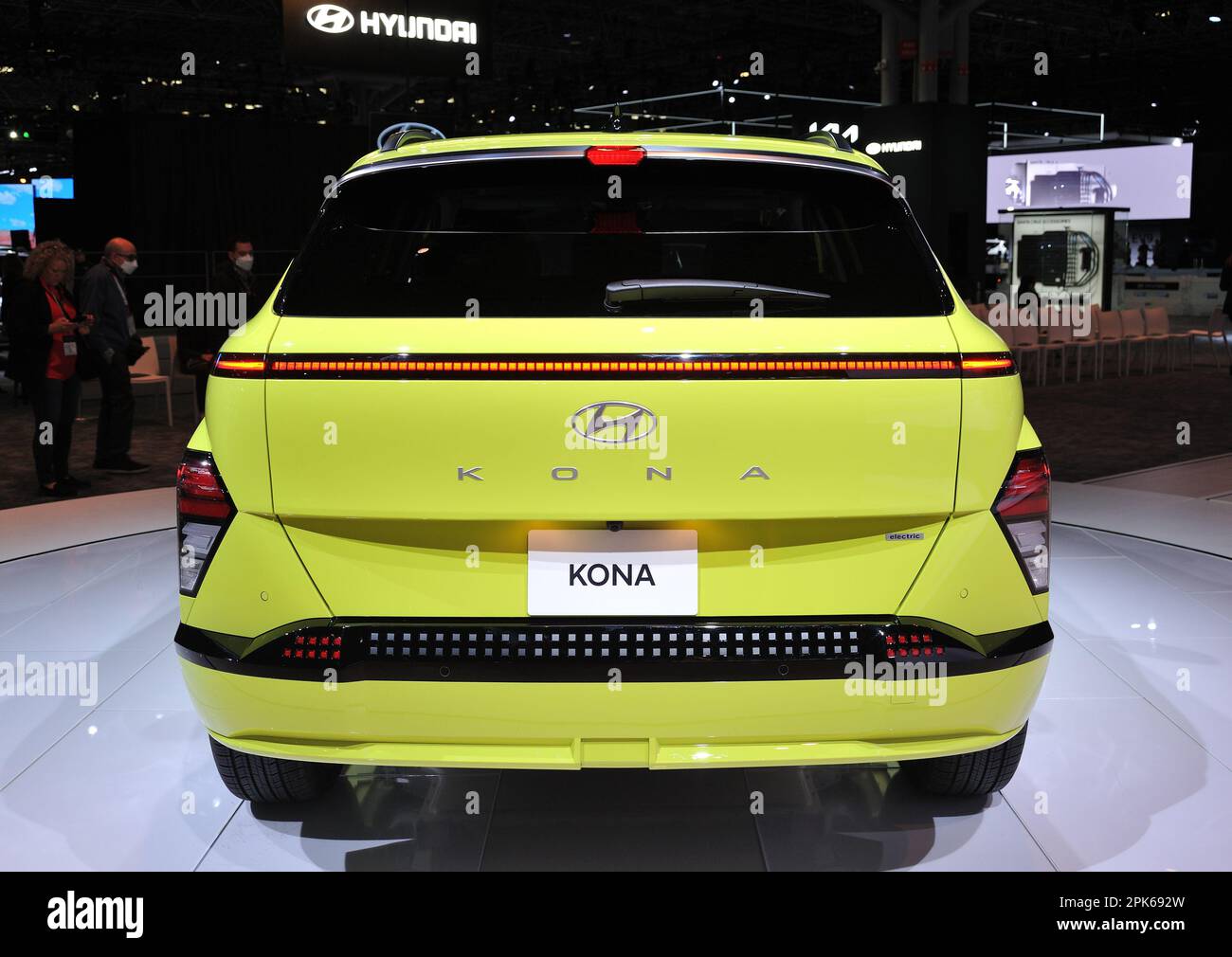 2024 Hyundai Kona electric on display at the 2023 NY International Auto ...