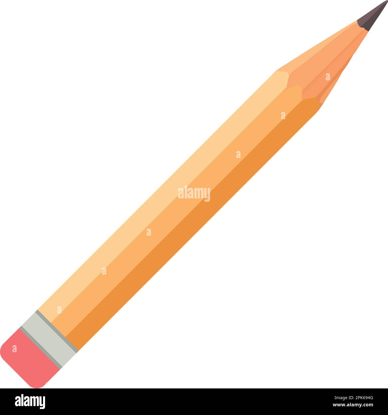 Yellow pencil tip drawing Stock Vector Image & Art - Alamy