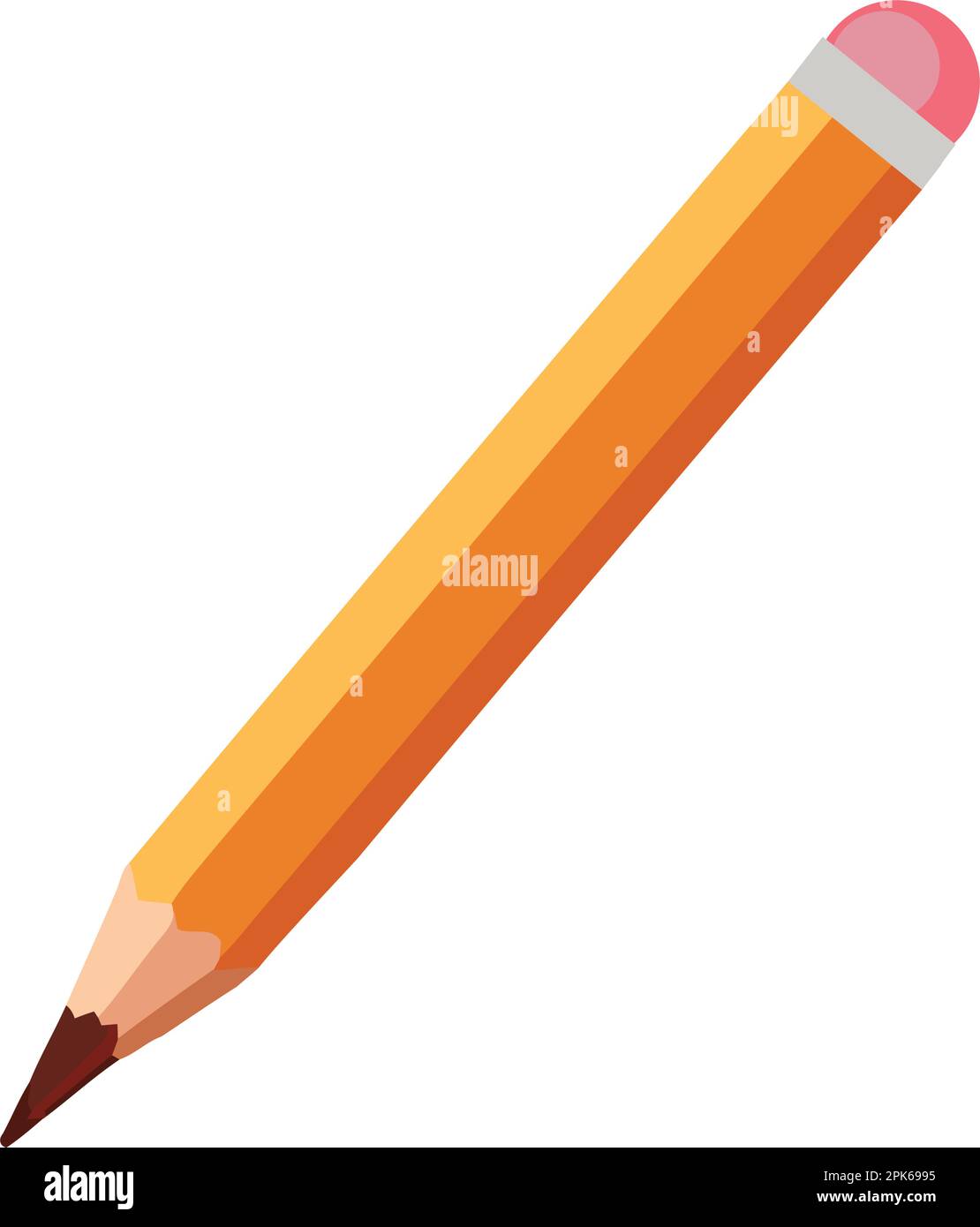 Yellow pencil sketch represents creativity Stock Vector Image & Art - Alamy