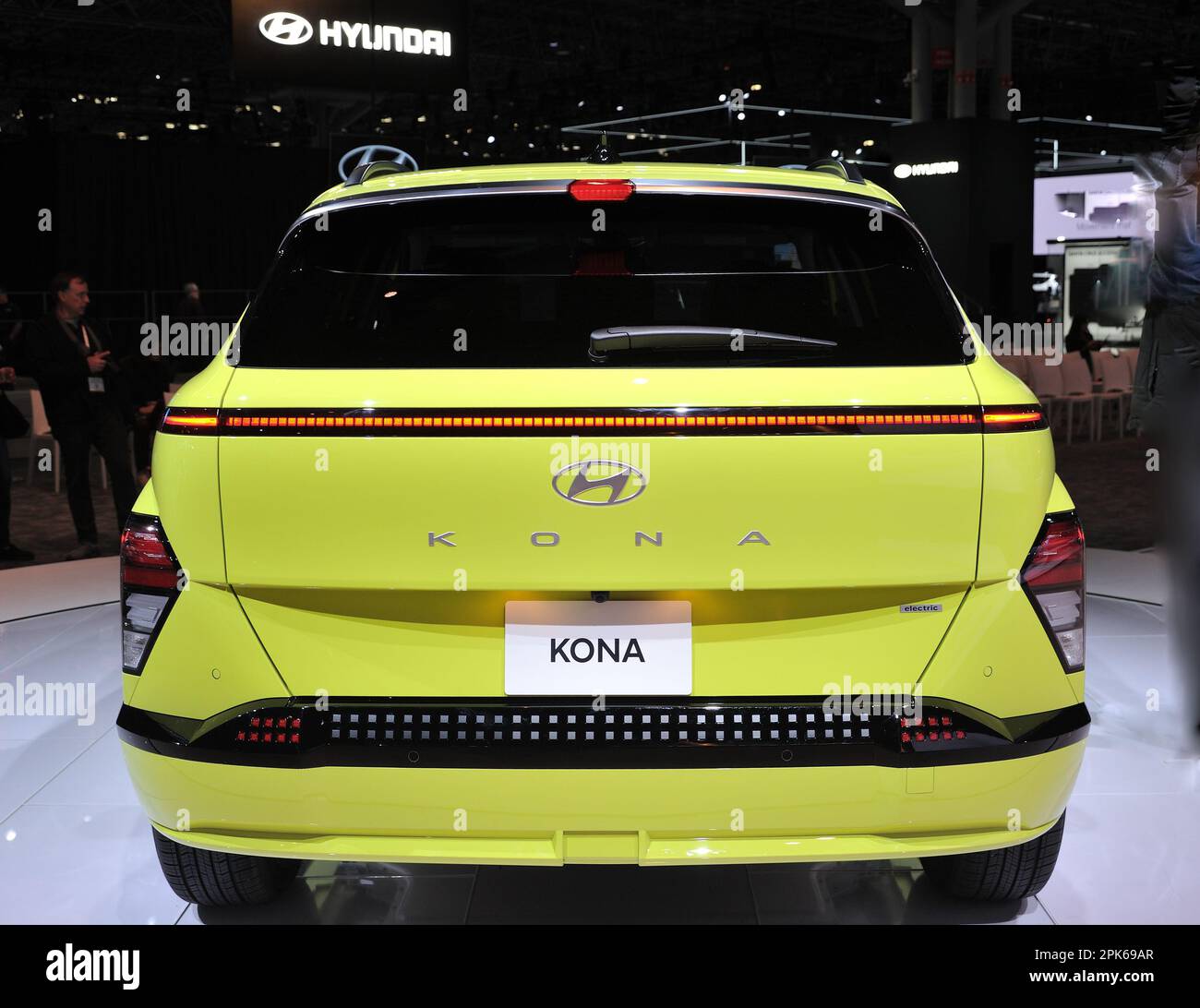 2024 Hyundai Kona electric on display at the 2023 NY International Auto ...